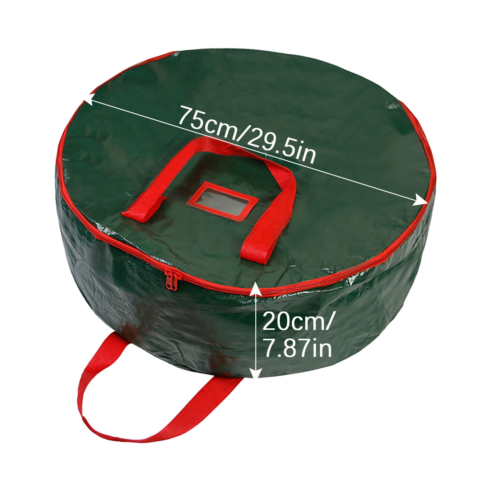 Vikakiooze Christmas Tree Storage Bag, Round Waterproof Cover, 75CM ...
