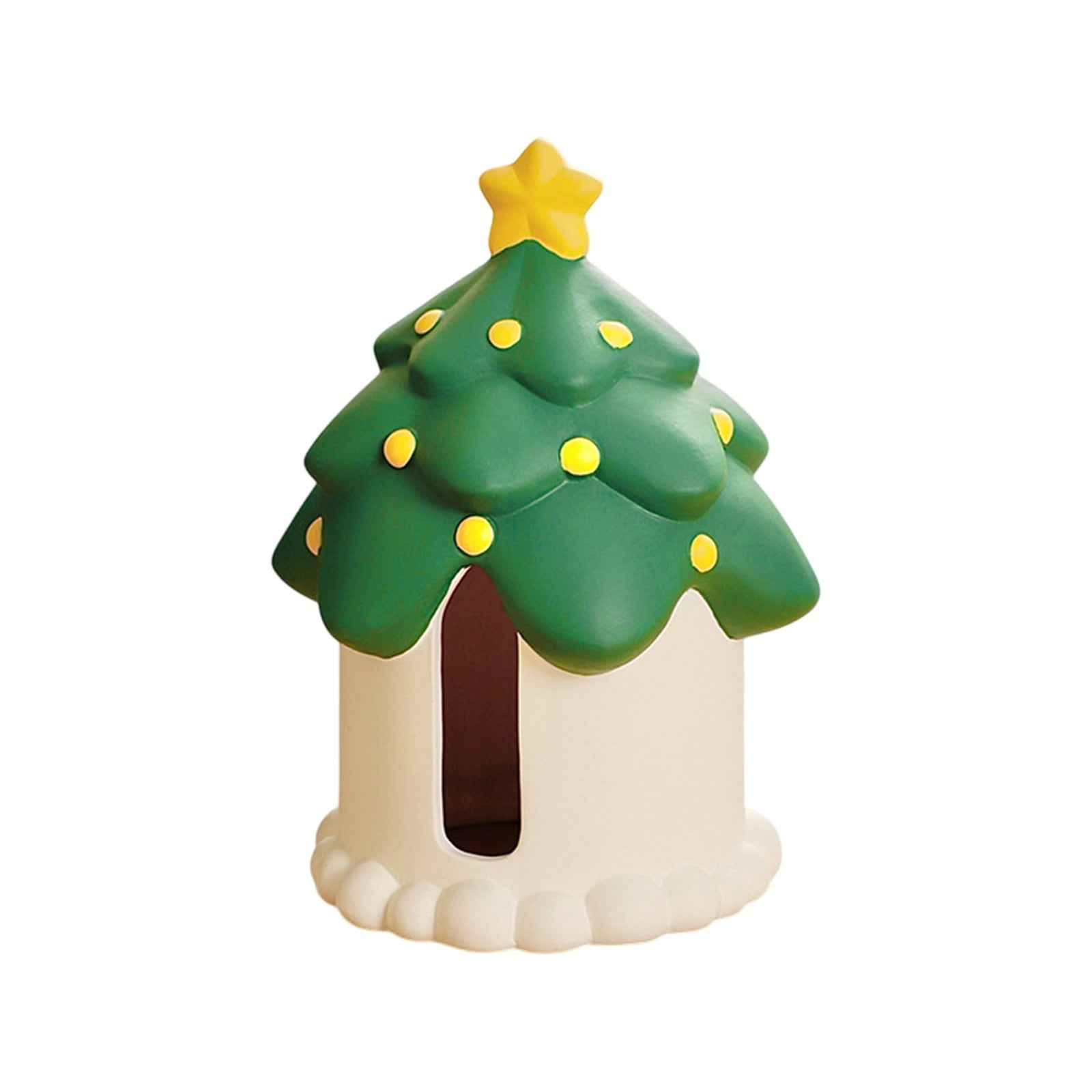 Vikakiooze Christmas Tree Tissue Box Ceramic Tissue Box Home Living ...