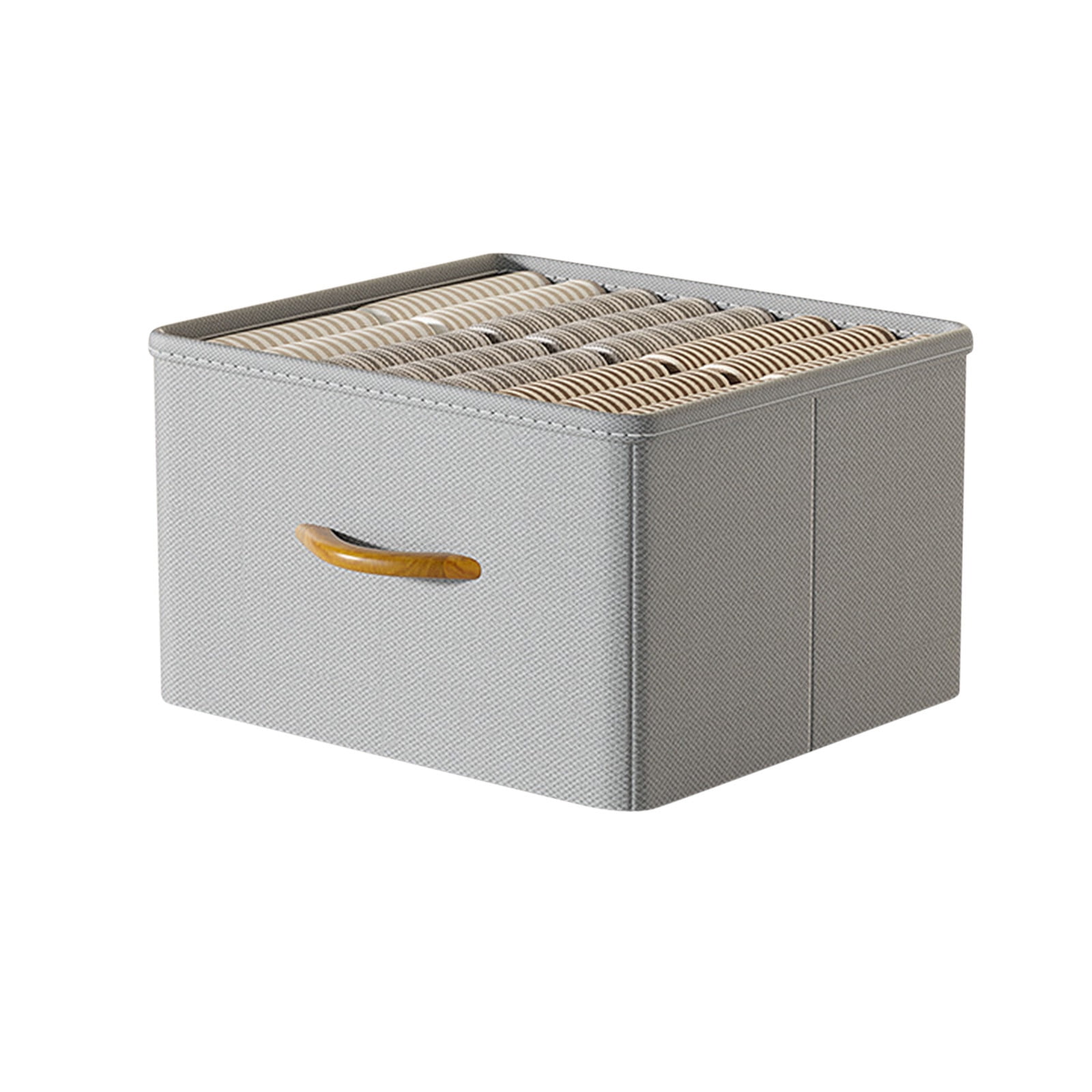 Vikakiooze Clearance Storage Box Household Wardrobe Layered Sorting Box ...