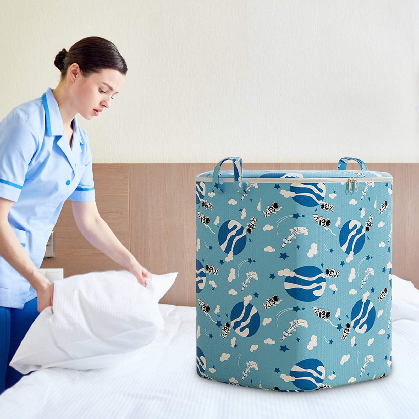 Vikakiooze Clothes Storage Box, Household Super Large Capacity Wardrobe ...