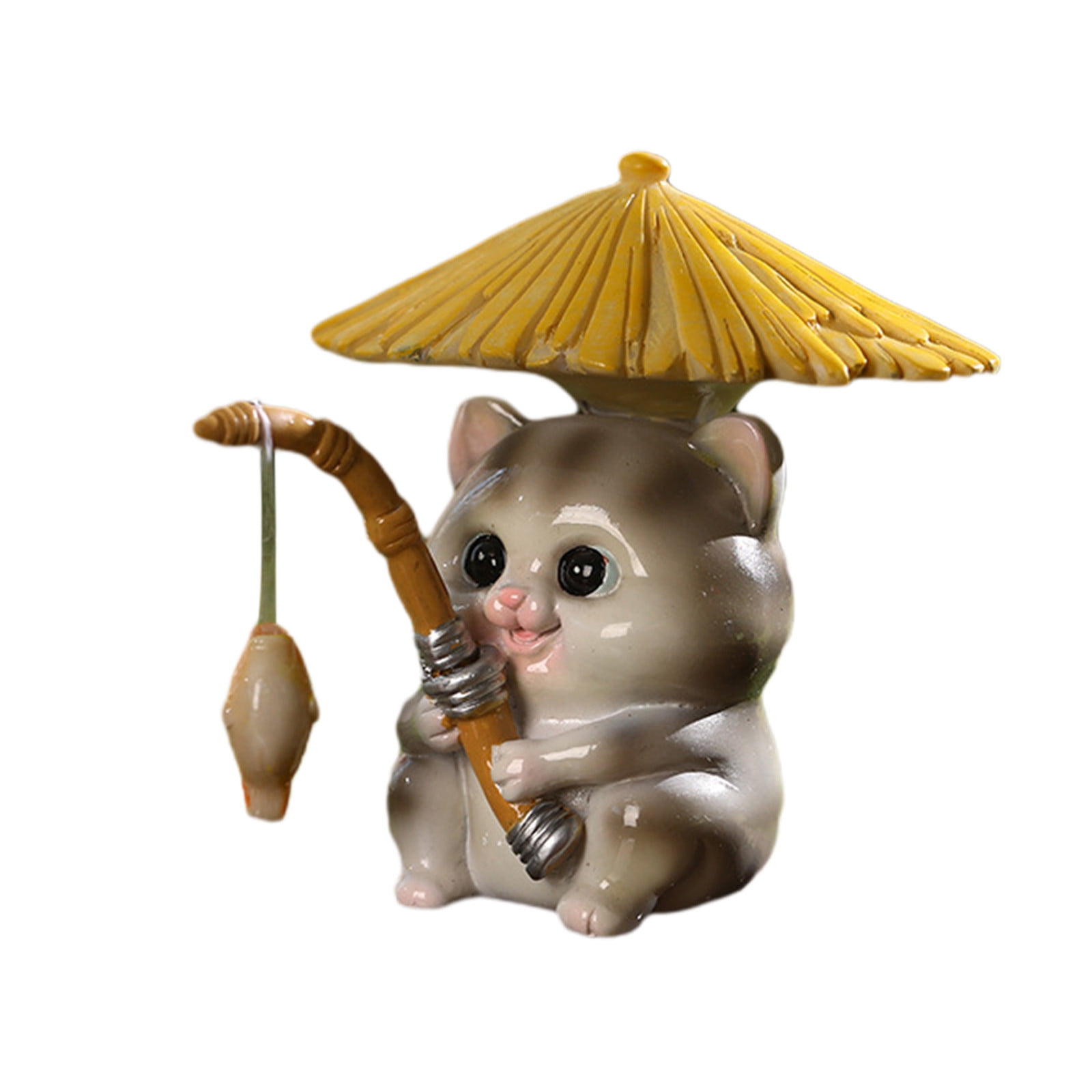 Vikakiooze Desktop Decorations Cute Animals Fishing Shape Cartoons ...