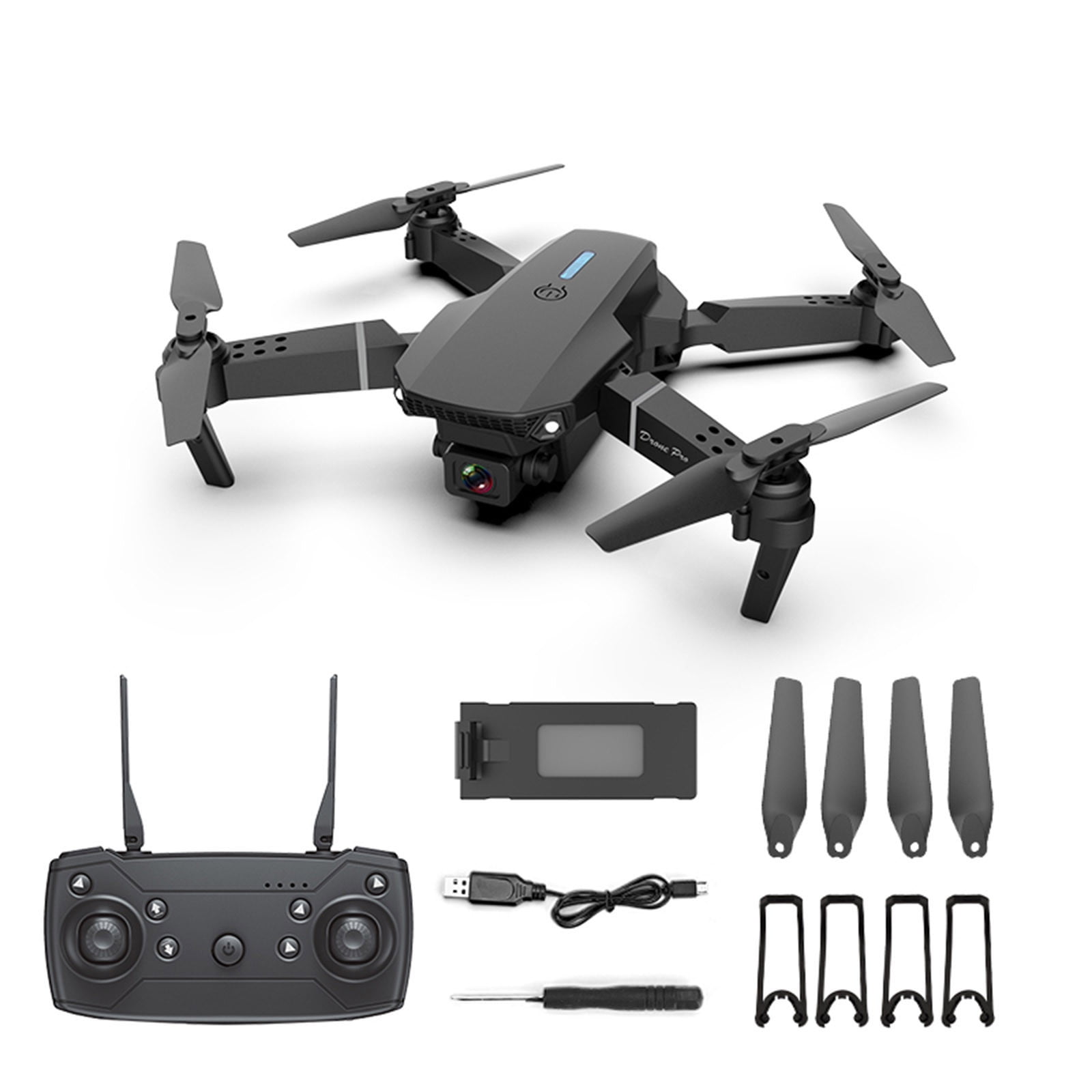 Vikakiooze Drone, 1080P HD Dual Camera, WiFi 4K, Quadcopter Toy, Ideal ...