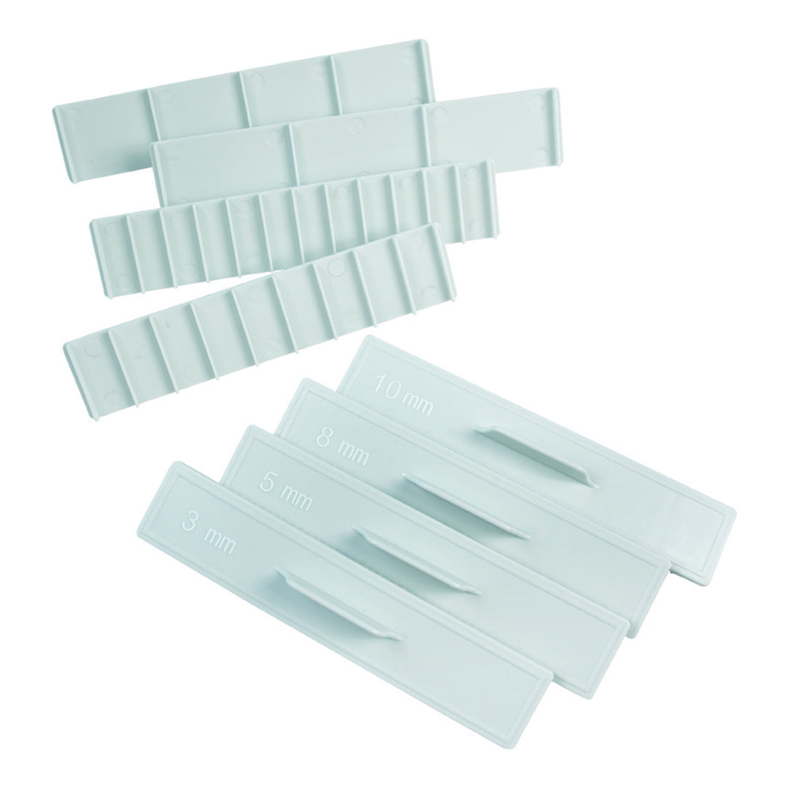 Vikakiooze Eight-piece Set Of Different Ruler Cake Roll Controller ...