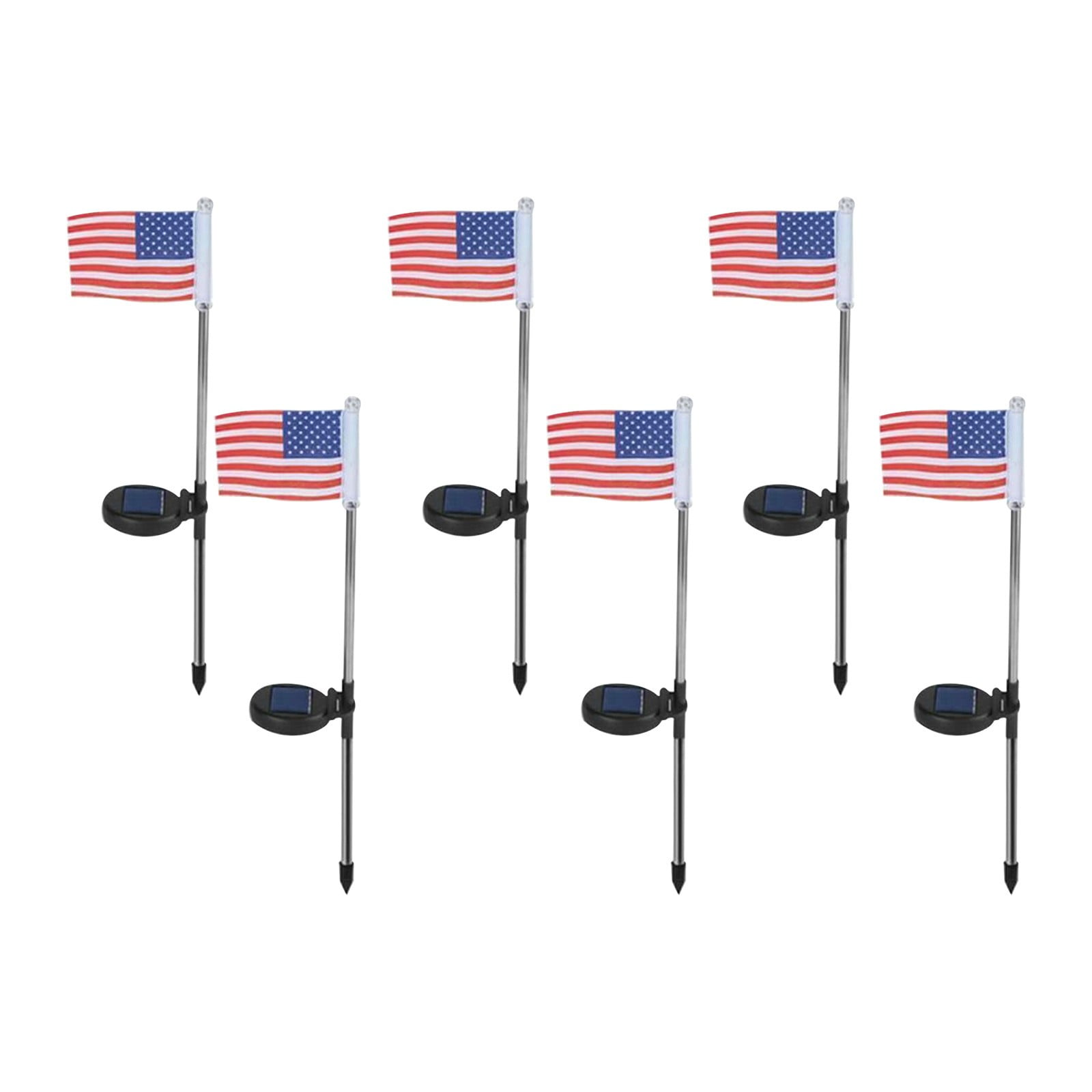 Vikakiooze Flags For Outside Solar American Flag Light Yard Light Home ...