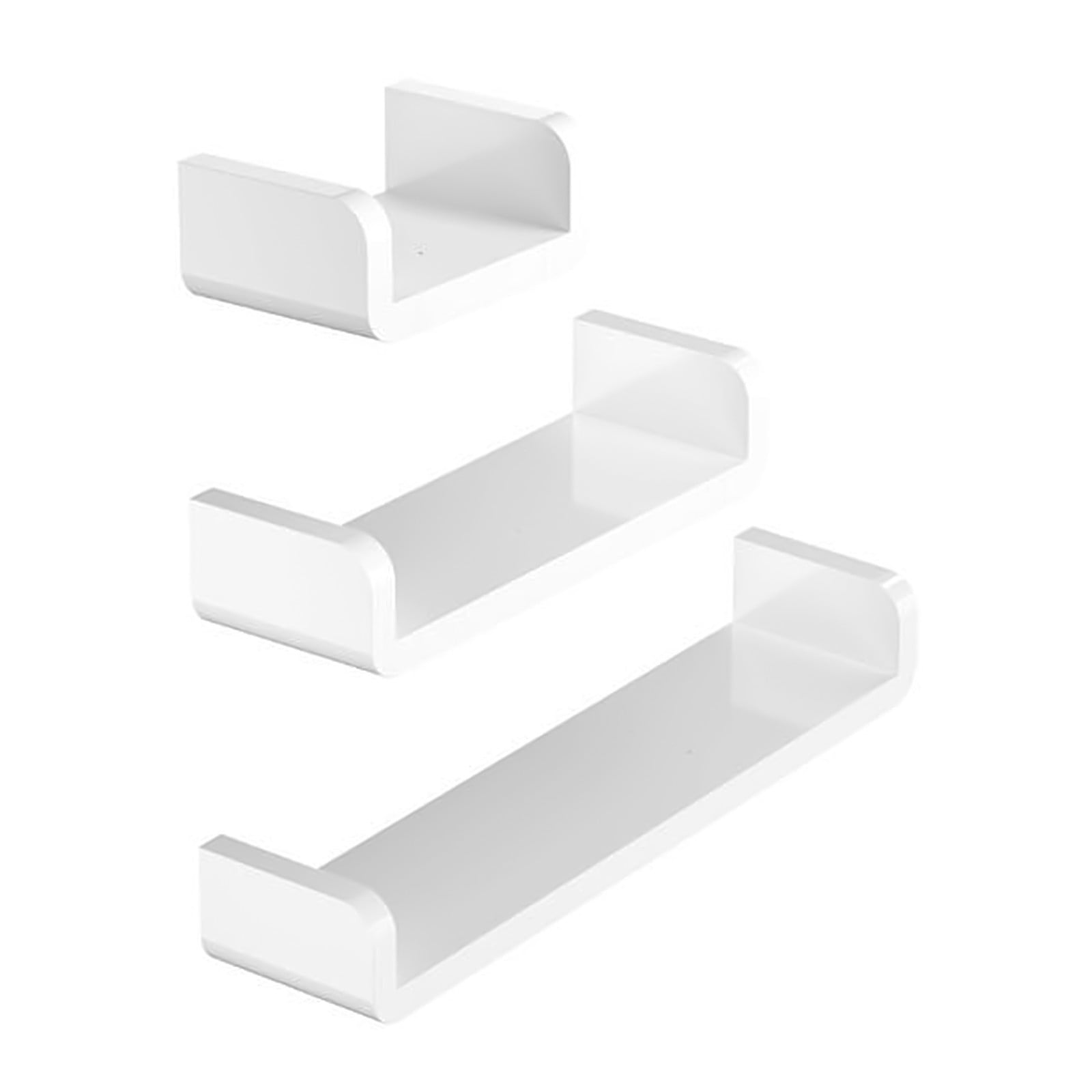 Vikakiooze Floating Shelves U-Shaped Wall Shelf For Bedroom Bathroom ...