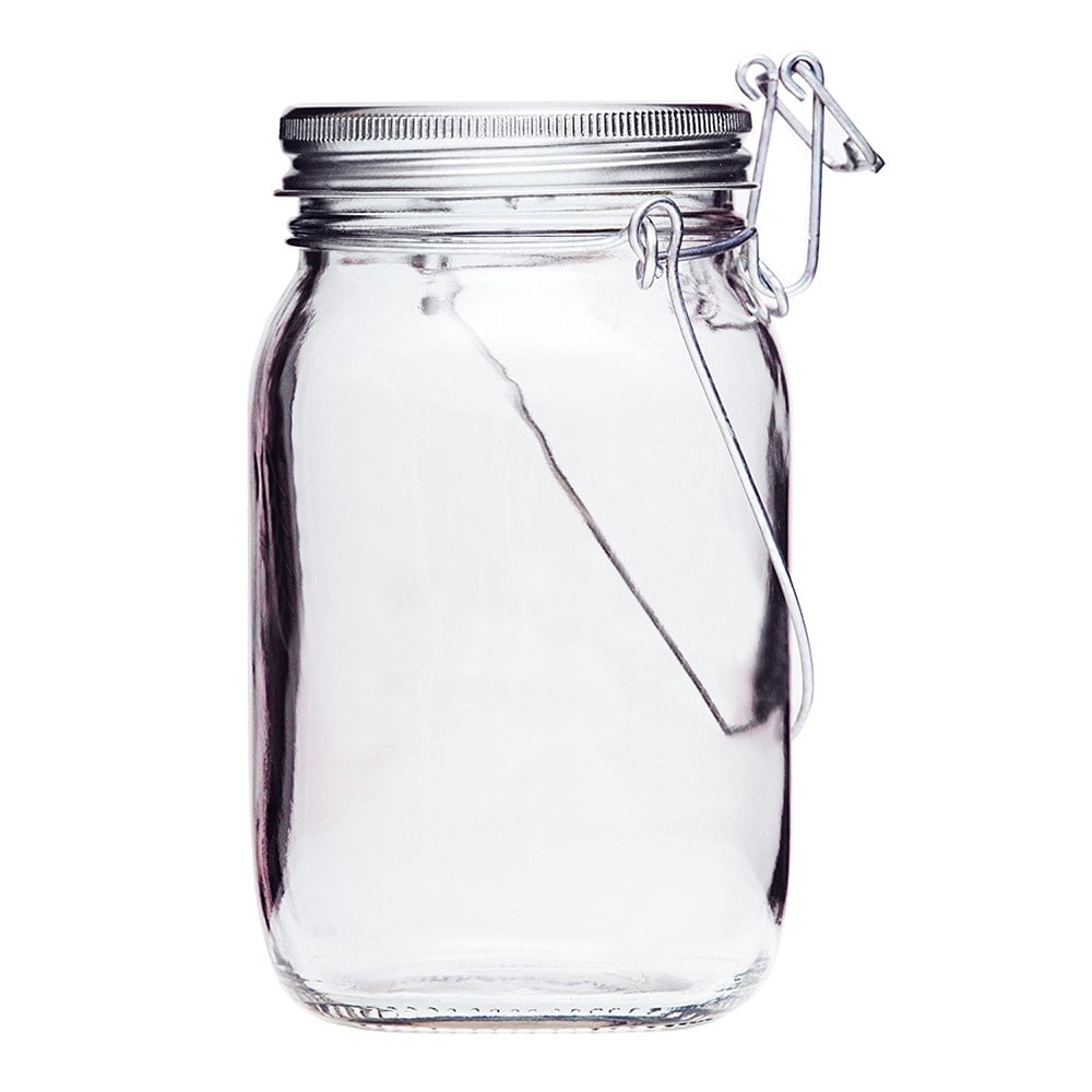 Vikakiooze Gardening Items, Glass Mason Jar With Integrated Solar Panel ...