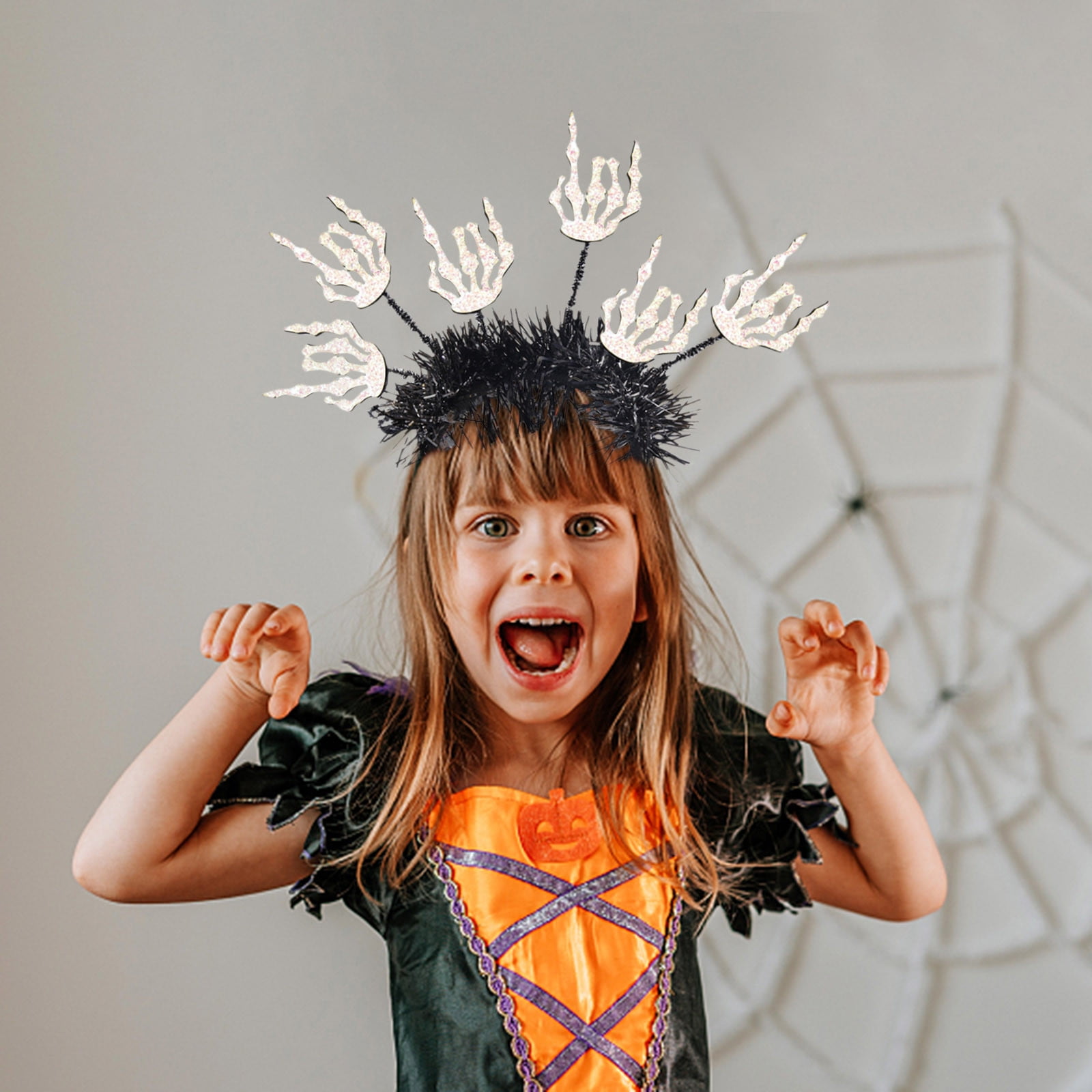 Vikakiooze Halloween Decorations Indoor Halloween Headband Pumpkin ...