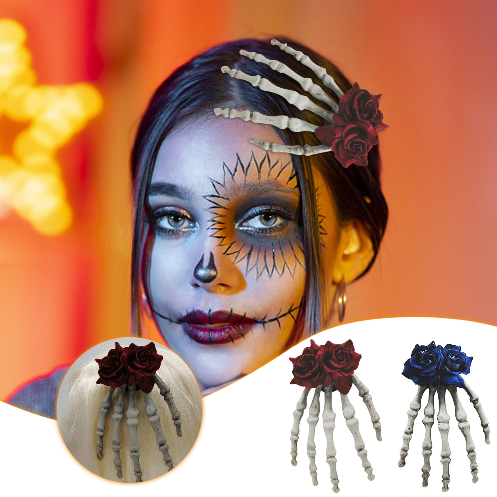 Vikakiooze Halloween Decorations Outdoor, Punk Dark Style Medium Hand ...