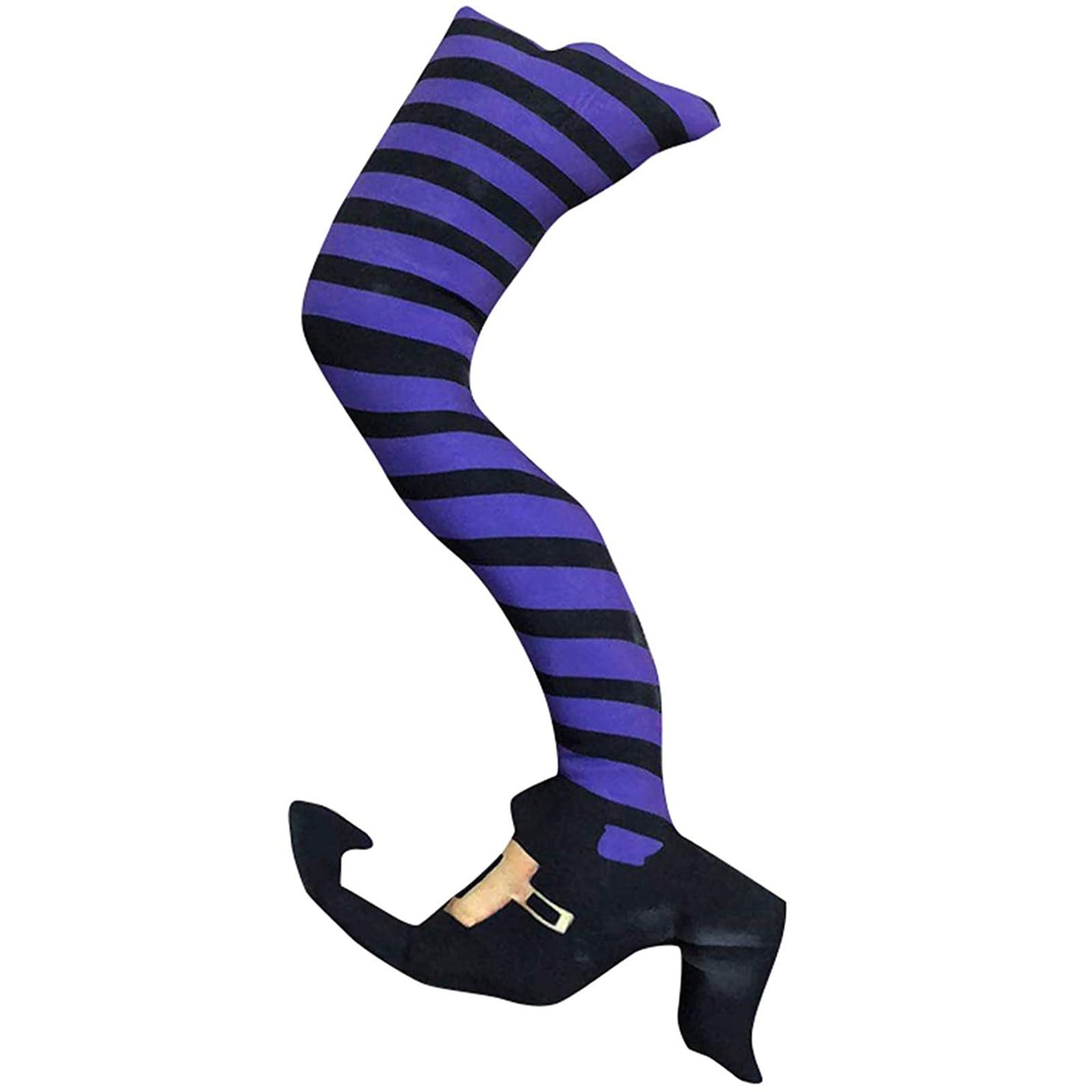Vikakiooze Halloween Witch Leg Decoration Props Garden Balcony Door ...