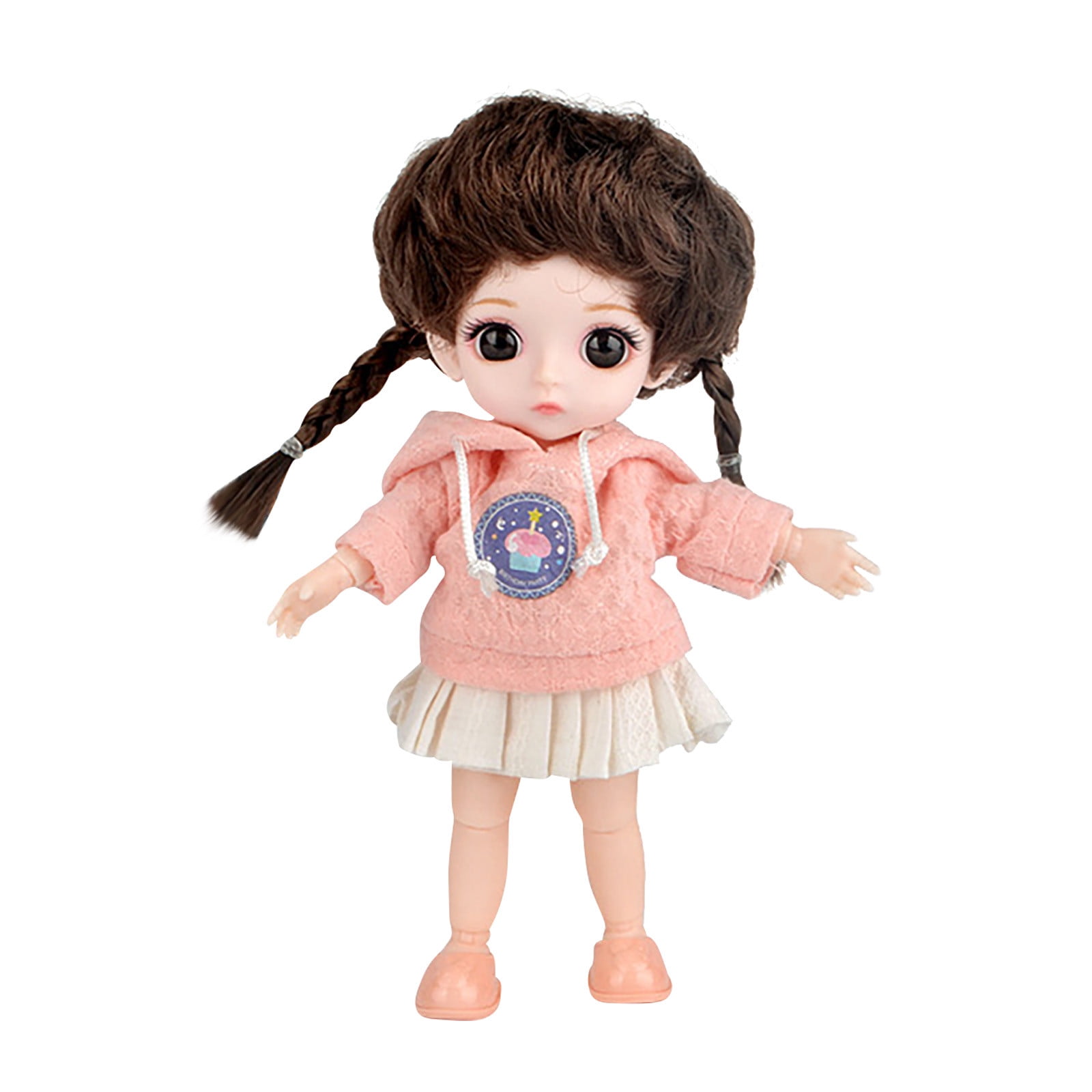 Vikakiooze Home Decor , 16cm Moveable Mini Fashion Doll DIY Toys With ...