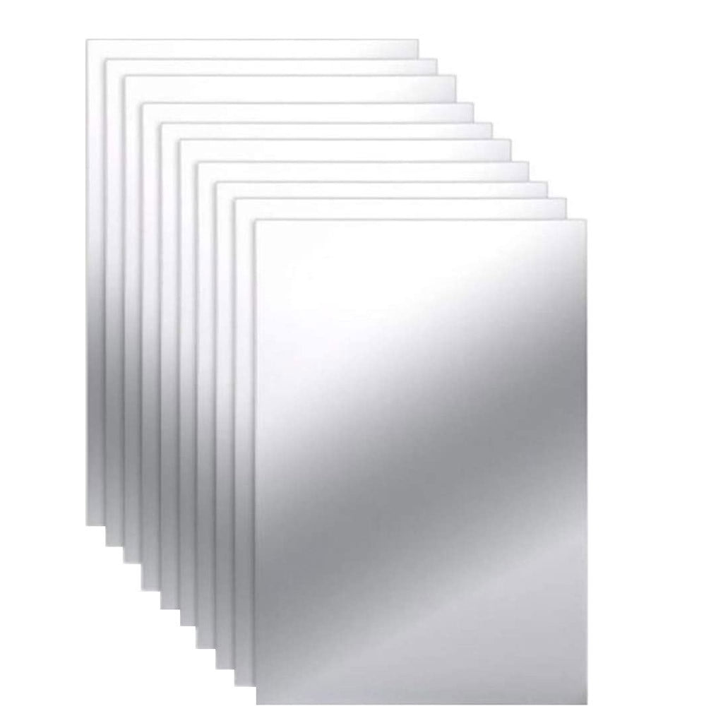 Vikakiooze Home Decor , 1PCS/Set Square Mirror Tile Self Adhesive Wall ...