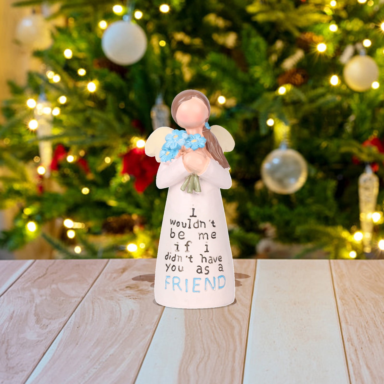 Vikakiooze Home Decor Angels With Bouquets And Sweet Feelings Ideal ...