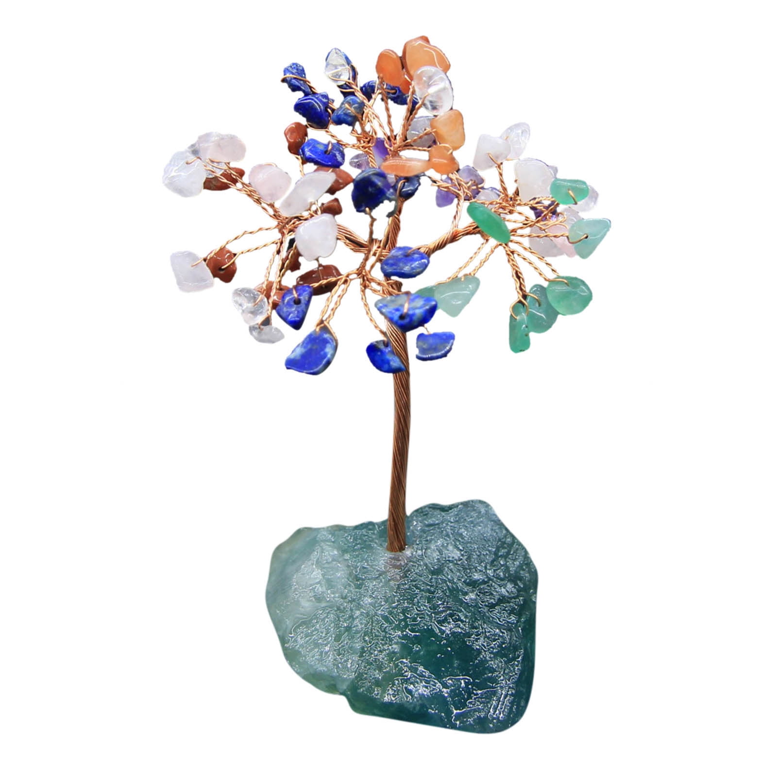 Vikakiooze Home Decor , Colorful Crystal Healing Crystal Tree Natural ...