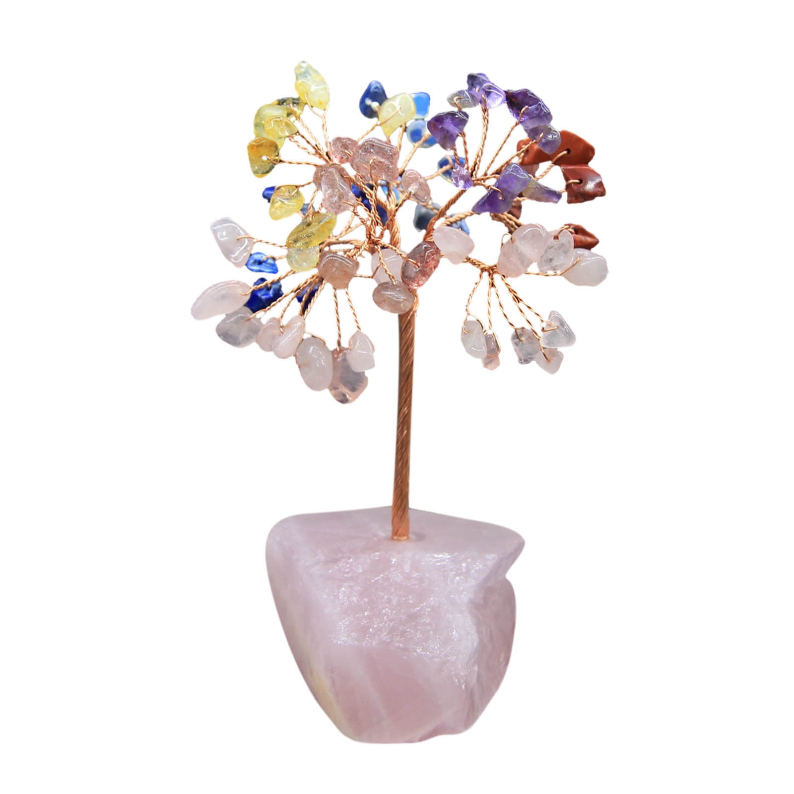 Vikakiooze Home Decor , Colorful Crystal Healing Crystal Tree Natural ...