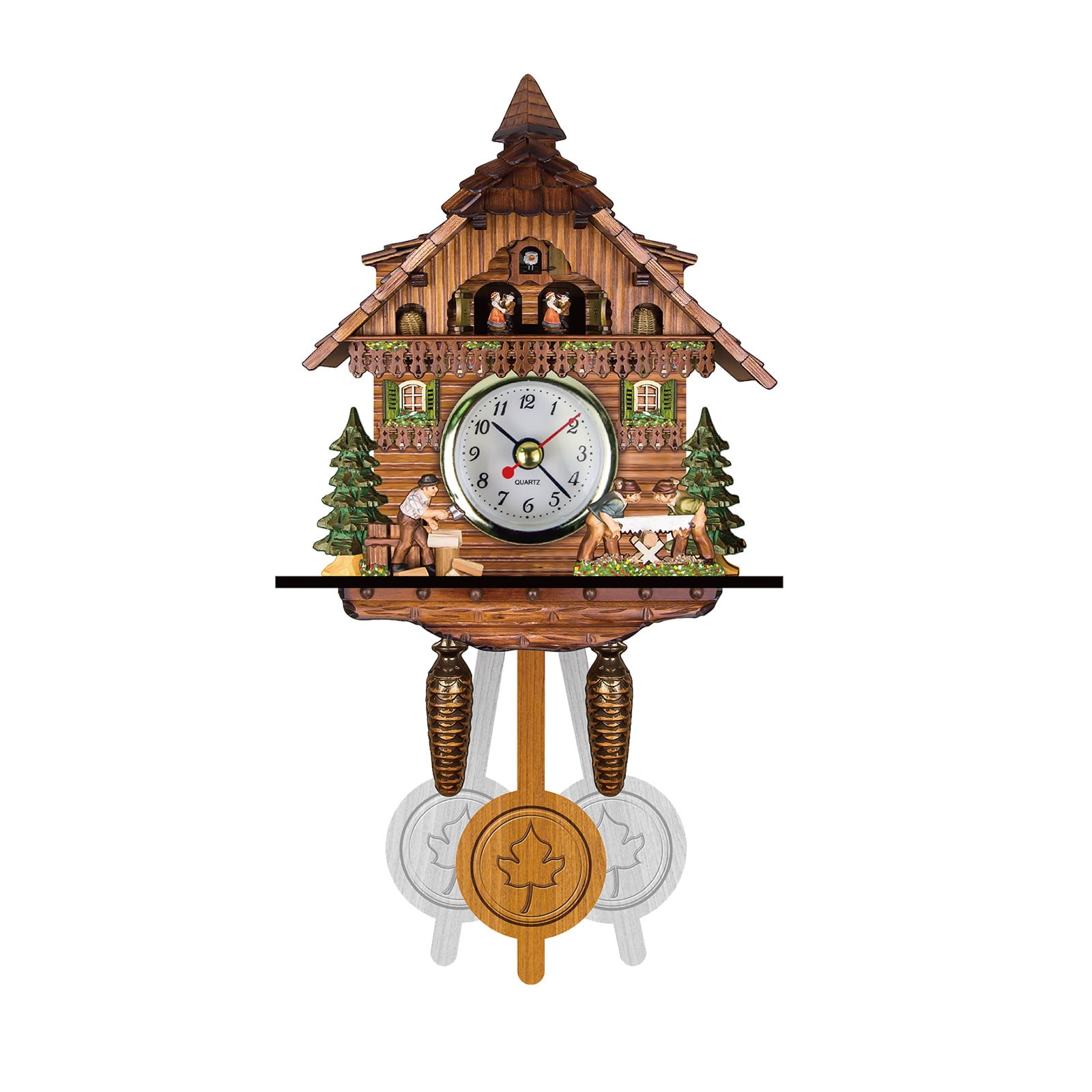 Vikakiooze Home Decor , Cuckoo Cuckoo Wall Clock Chime Alarm Clock ...