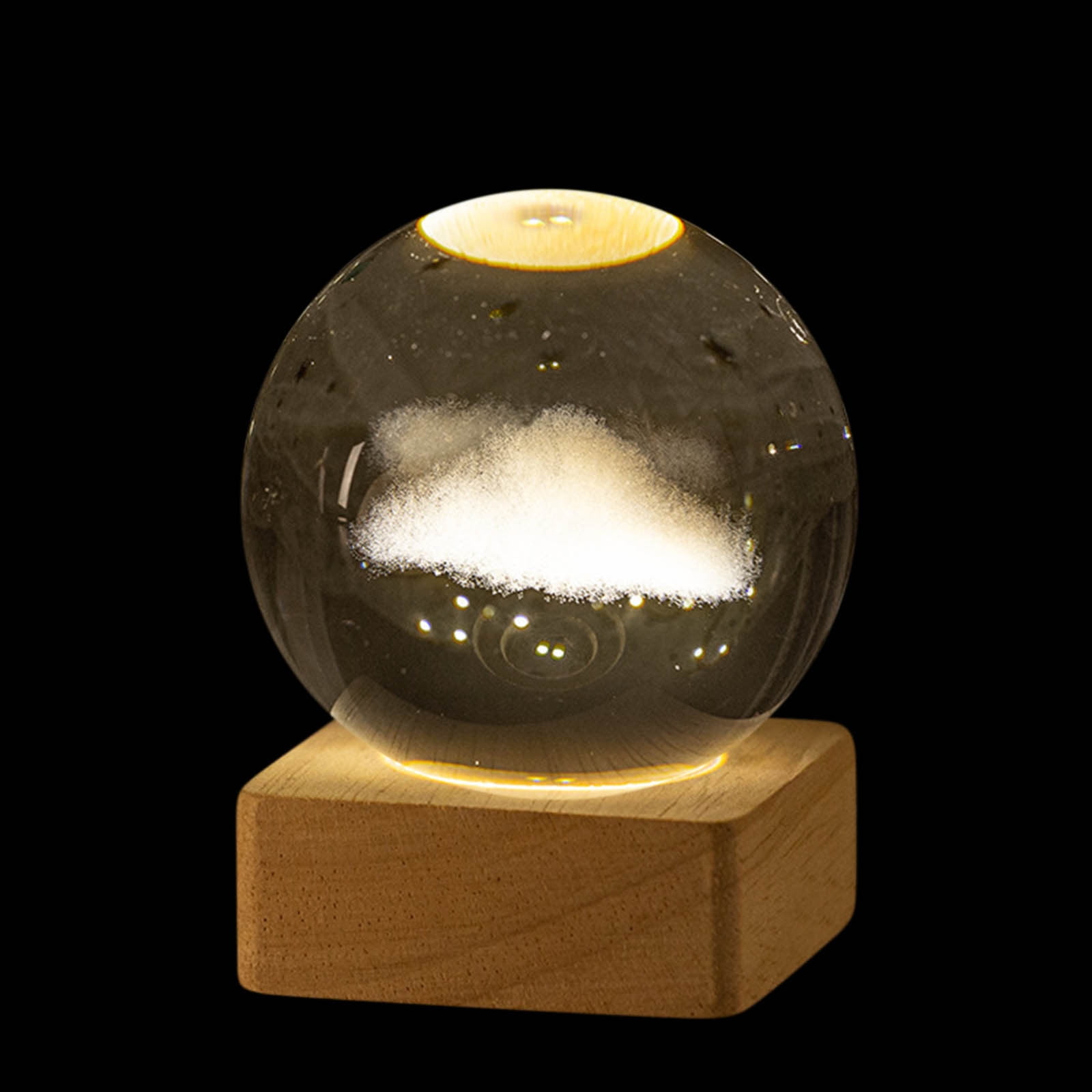 Vikakiooze Home Decor , Glowing Planetary Galaxy Astronaut Crystal Ball ...