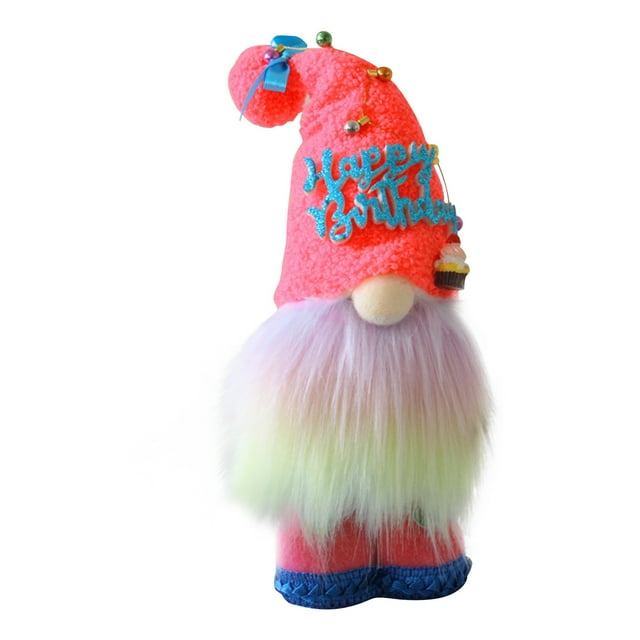 Vikakiooze Home Decor , Happy Birthday Faceless Old Man Doll Dwarf ...