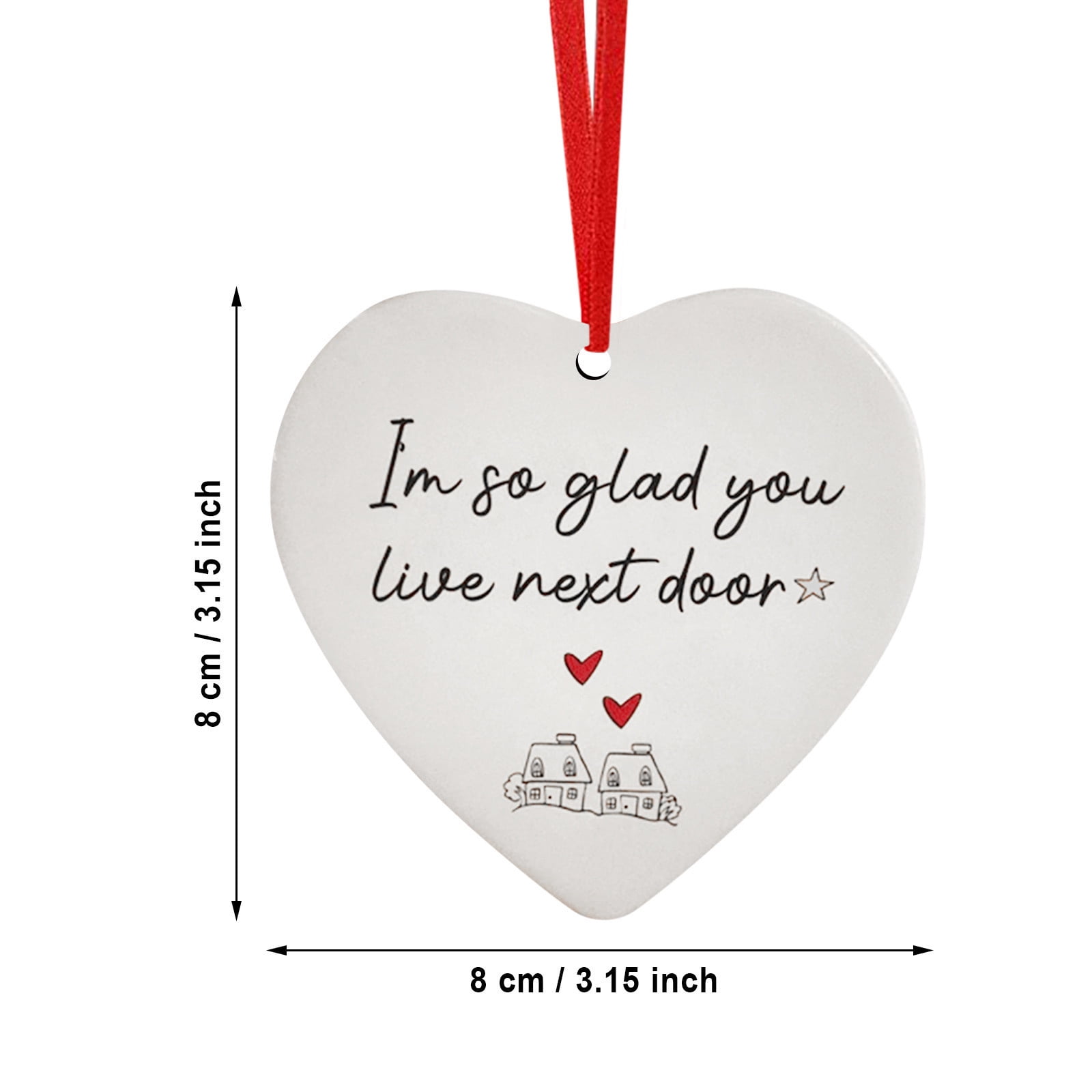 Vikakiooze Home Decor , I Wish You Lived Nex Door Gifts For Best Friend ...
