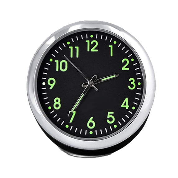 Vikakiooze Home Decor Mini Car Fluorescent Wall Clock Light Quartz ...