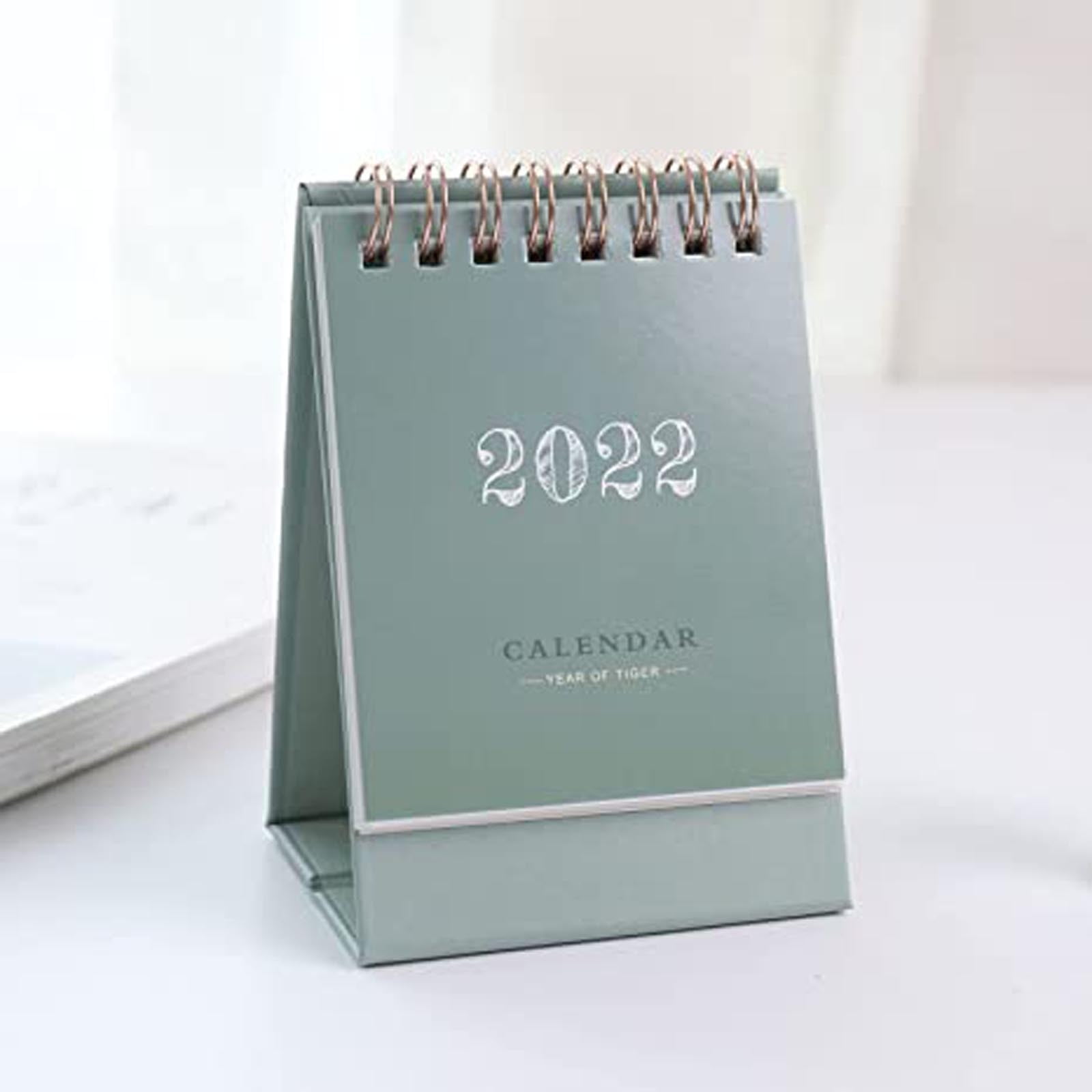 Vikakiooze Home Decor Mini Desktop Calendar Generous Calendar Book ...