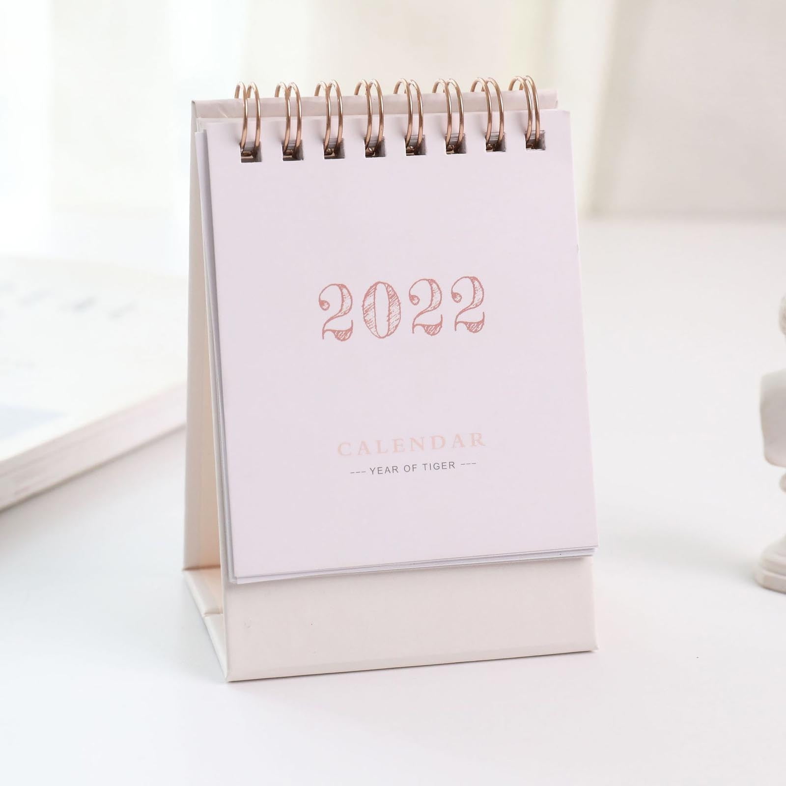 Vikakiooze Home Decor Mini Desktop Calendar Generous Calendar Book ...