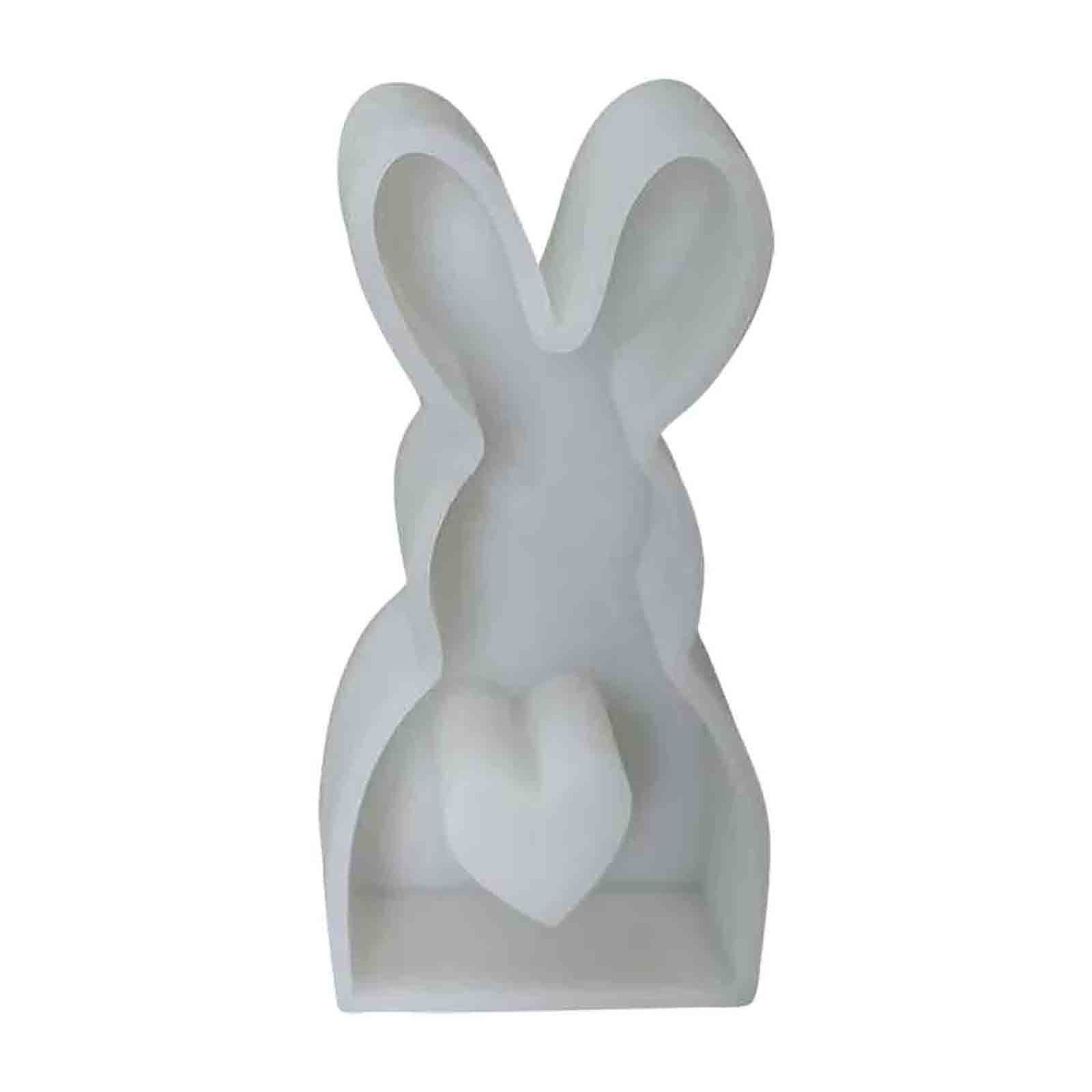 Vikakiooze Home Decor , Size Rabbit Silicone Tool, Rabbit Gypsum ...