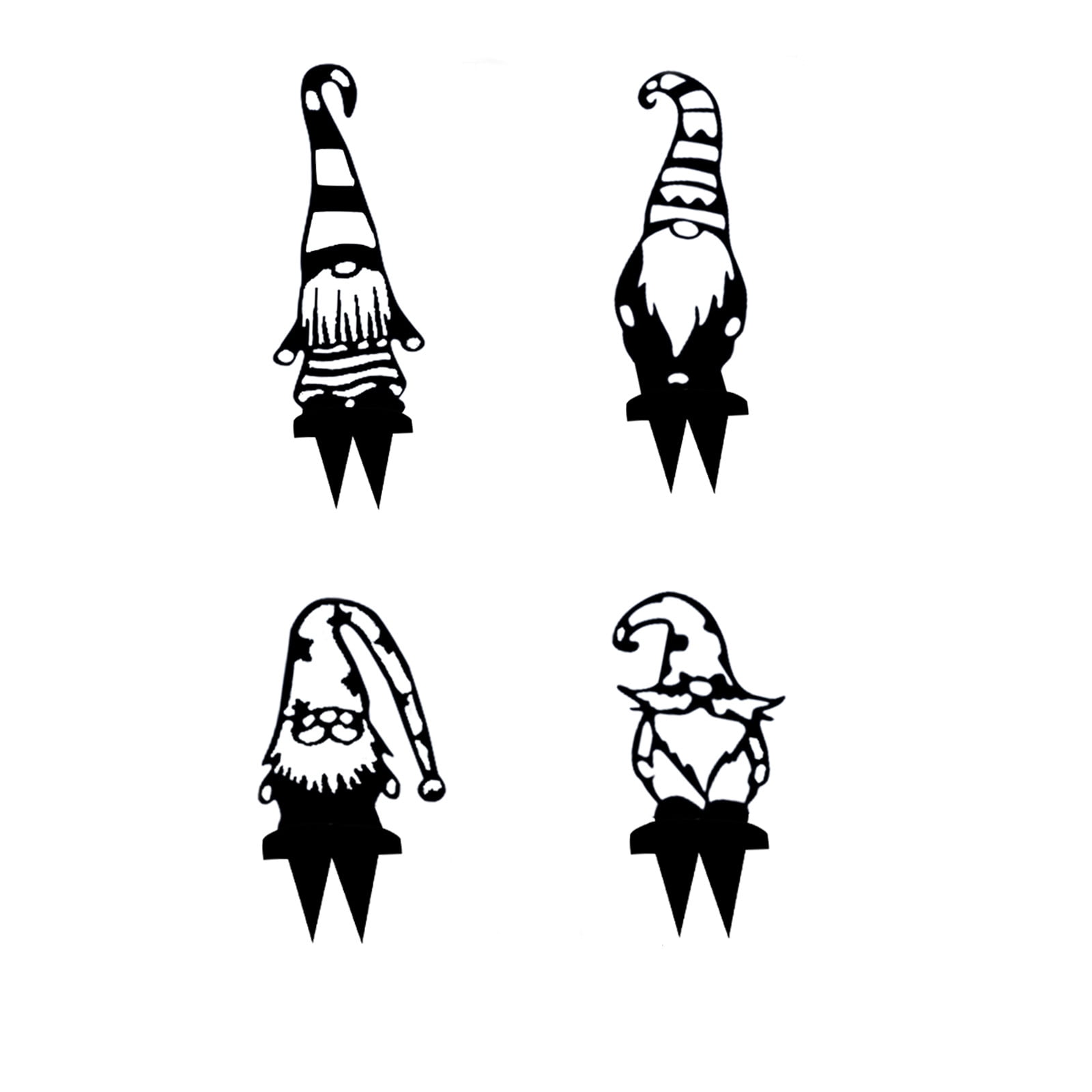 Vikakiooze Home Decor Steel Branch Gnomes Decoration Metal Tree Art ...