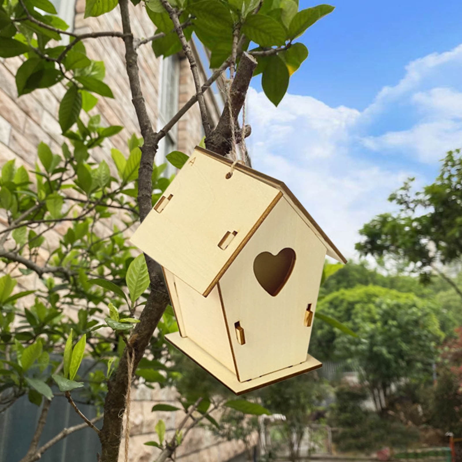 Vikakiooze Home Decor Under $5, Bird House Kit DIY Birdhouse Kits ...