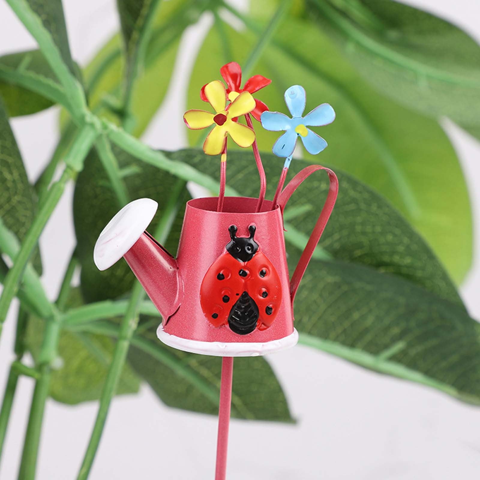 Vikakiooze Home Decor Under $5, Potted Flower Pot Plug-in Metal Small ...