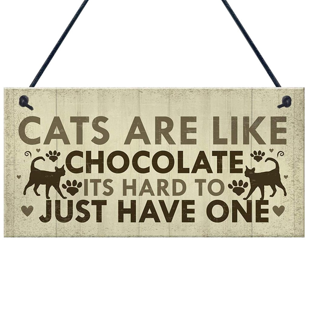 Vikakiooze Home Decor Wooden Lovely Friendship Animal Sign Plaques ...