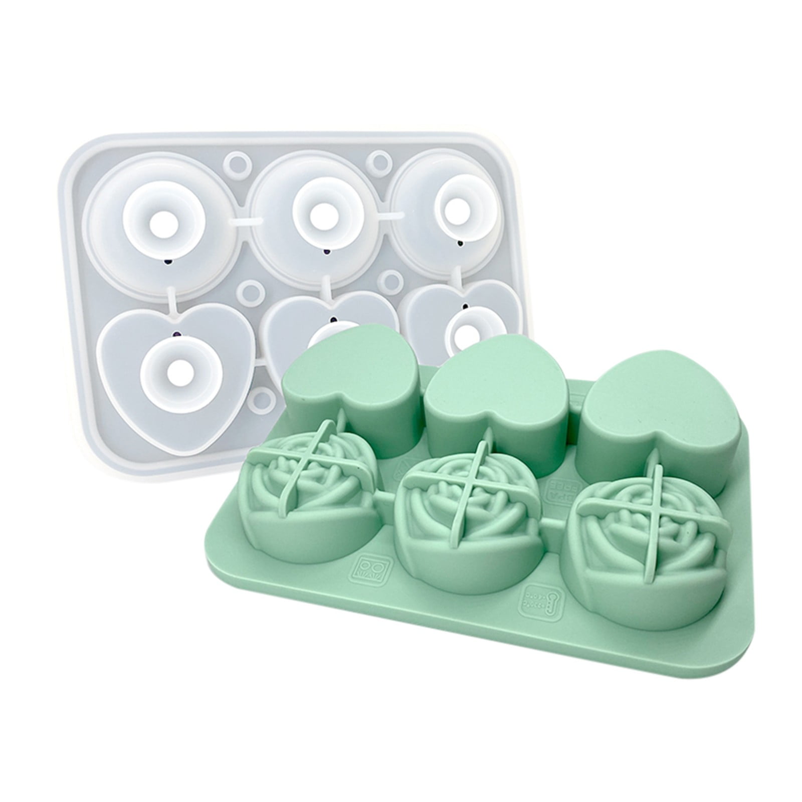 Vikakiooze Ice Cube Makers On 2023 New Ice Cubes Maker,6 Hole Ice Cubes ...