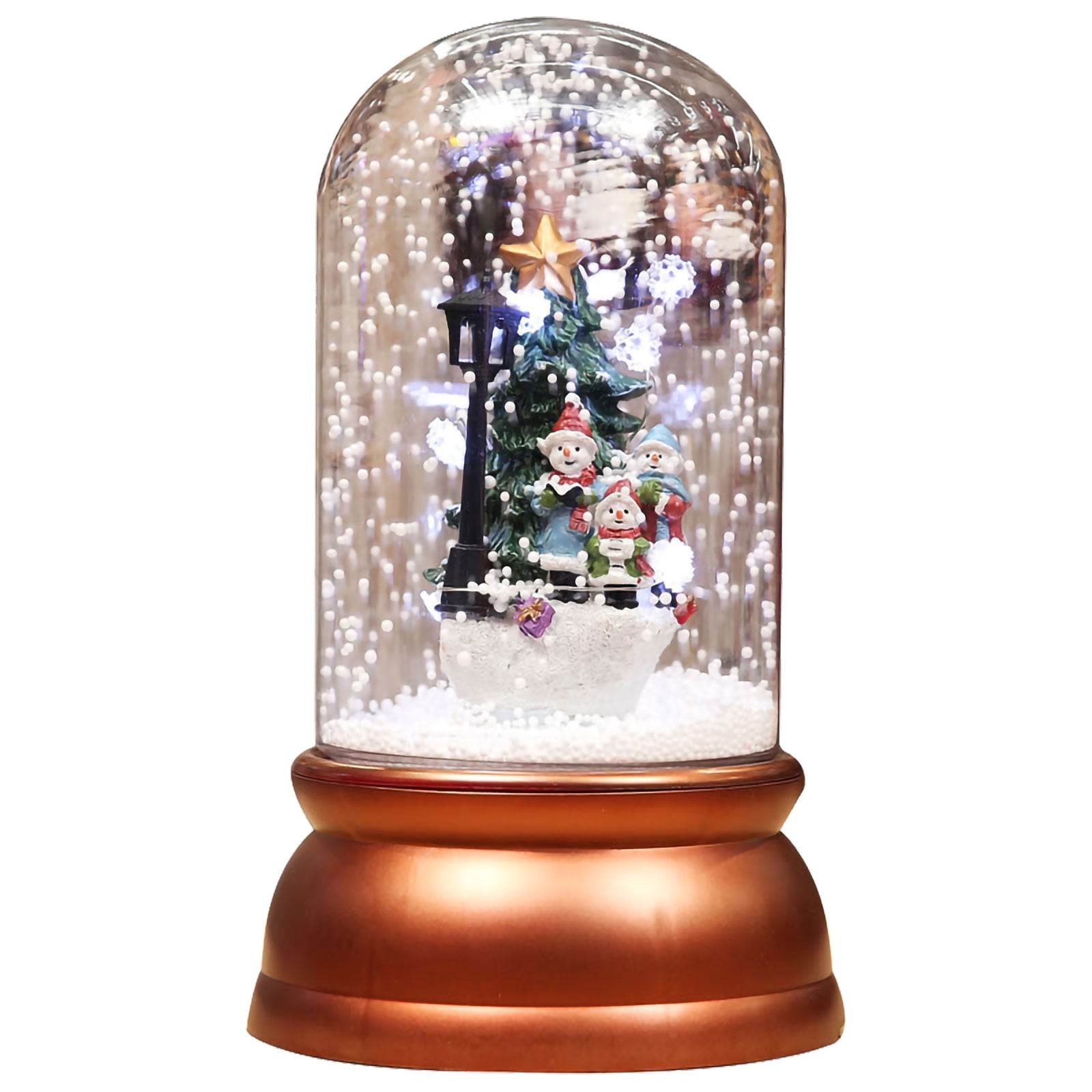 Vikakiooze LED Christmas Decorations, Snowflake Music Decoration, Wood ...