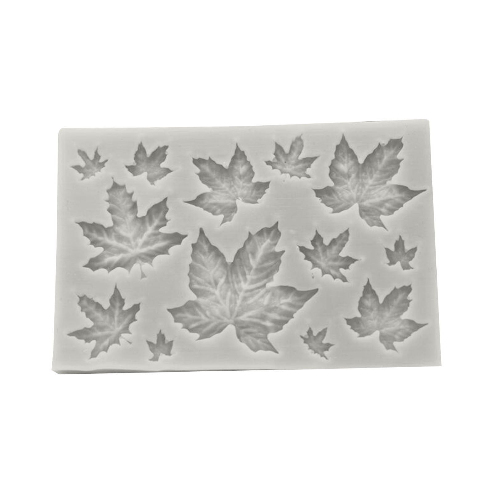 Vikakiooze Leaf Silicone Mold,Leaf Shape Resin Mold for Fall Harvest ...