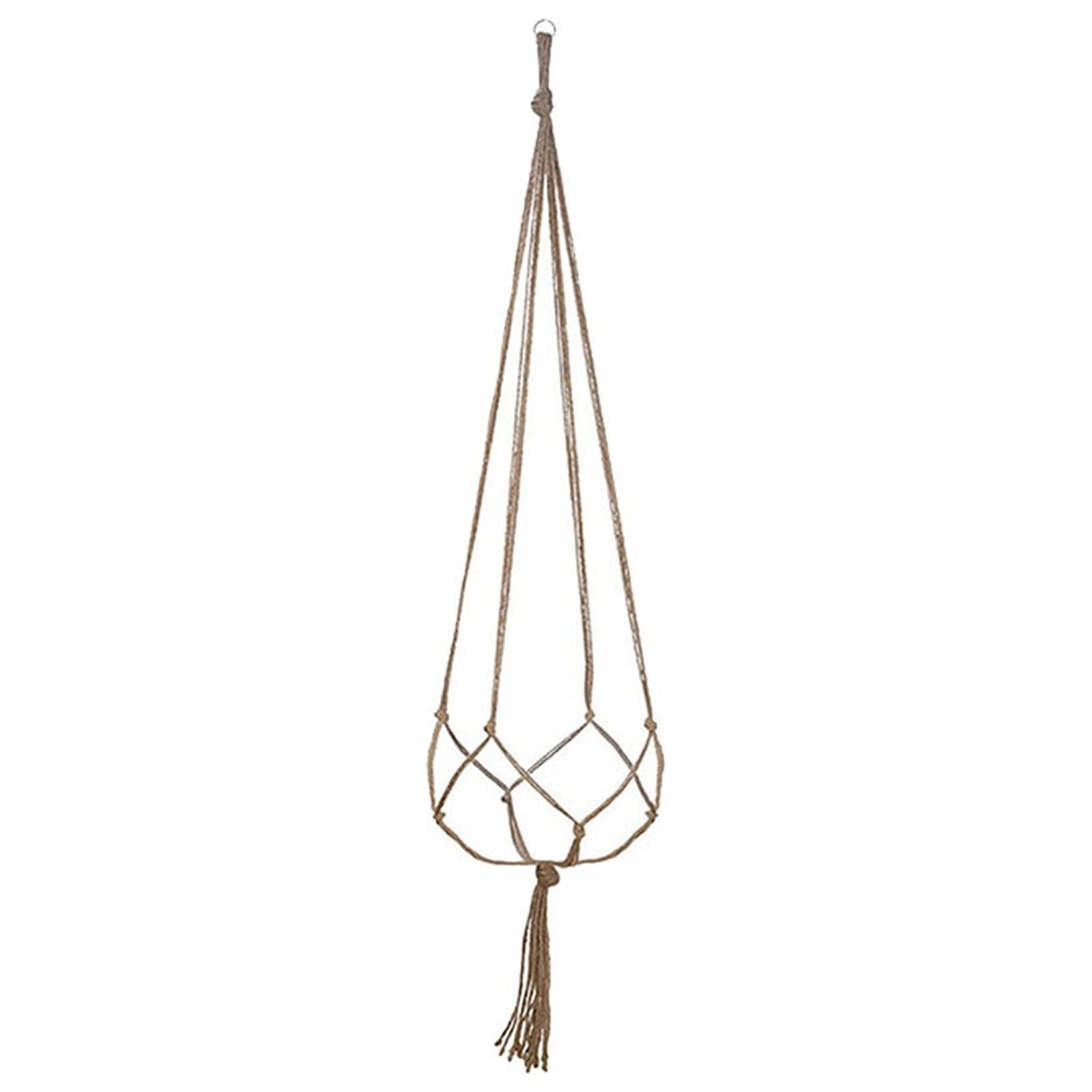 Vikakiooze Macrame Plant Hanger,Handmade Cotton Rope Hanging Planters ...
