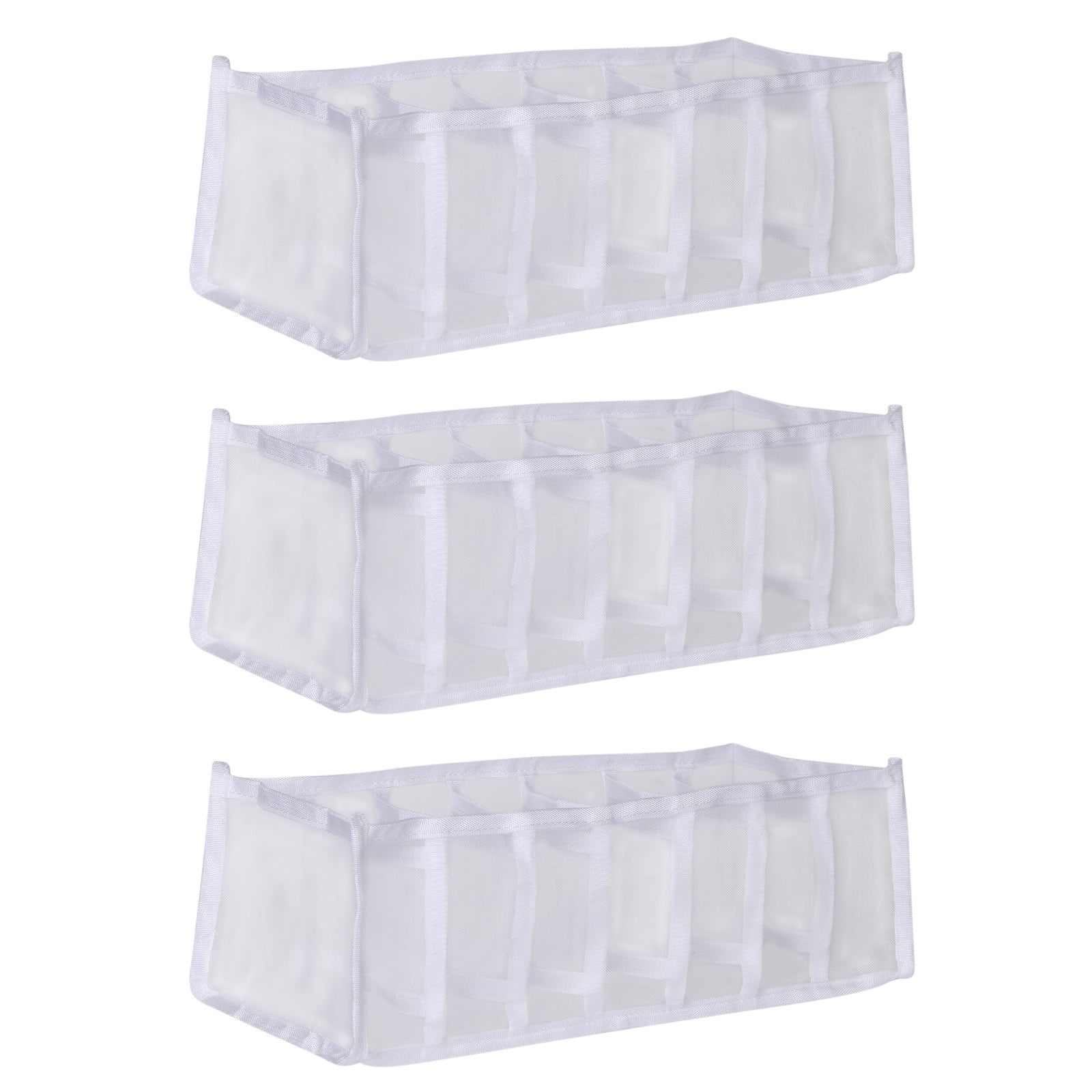 Vikakiooze Mesh Underwear Socks Storage Box,Foldable Closet Clothes ...
