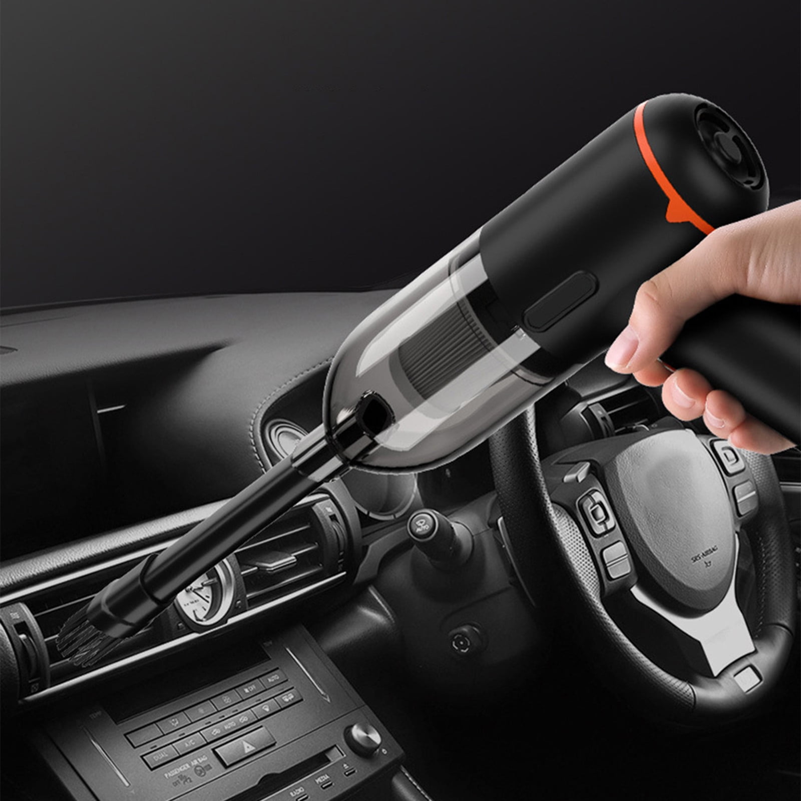 Vikakiooze Mini Vacuum Cleaner, Small Cordless Handheld Vacuums,USB ...