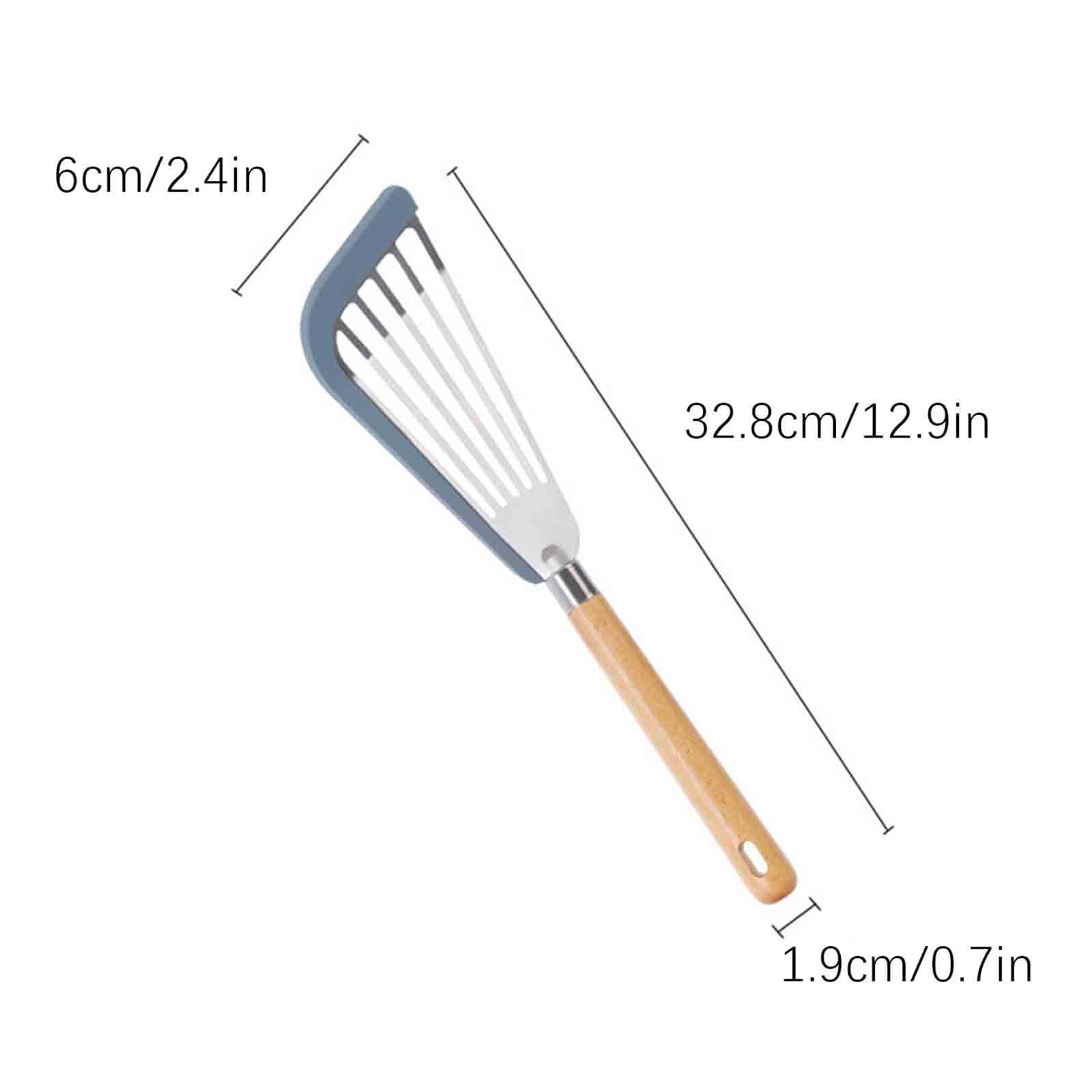 Vikakiooze Nonstick Spatula Turner Stainless Steel Fish Spatula With ...