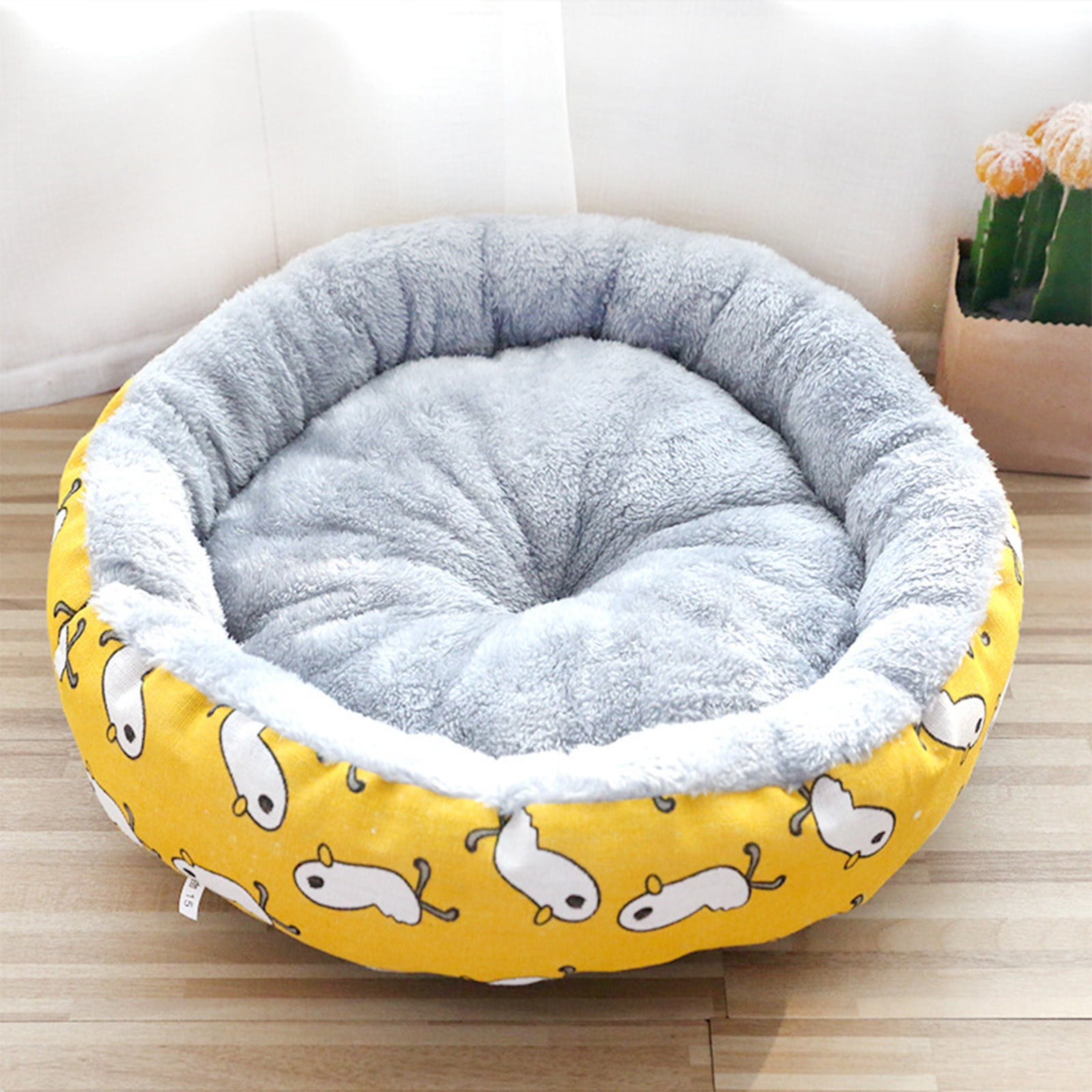 Vikakiooze Pet Small Dog Medium Kennel Carrier Round Comfortable And ...