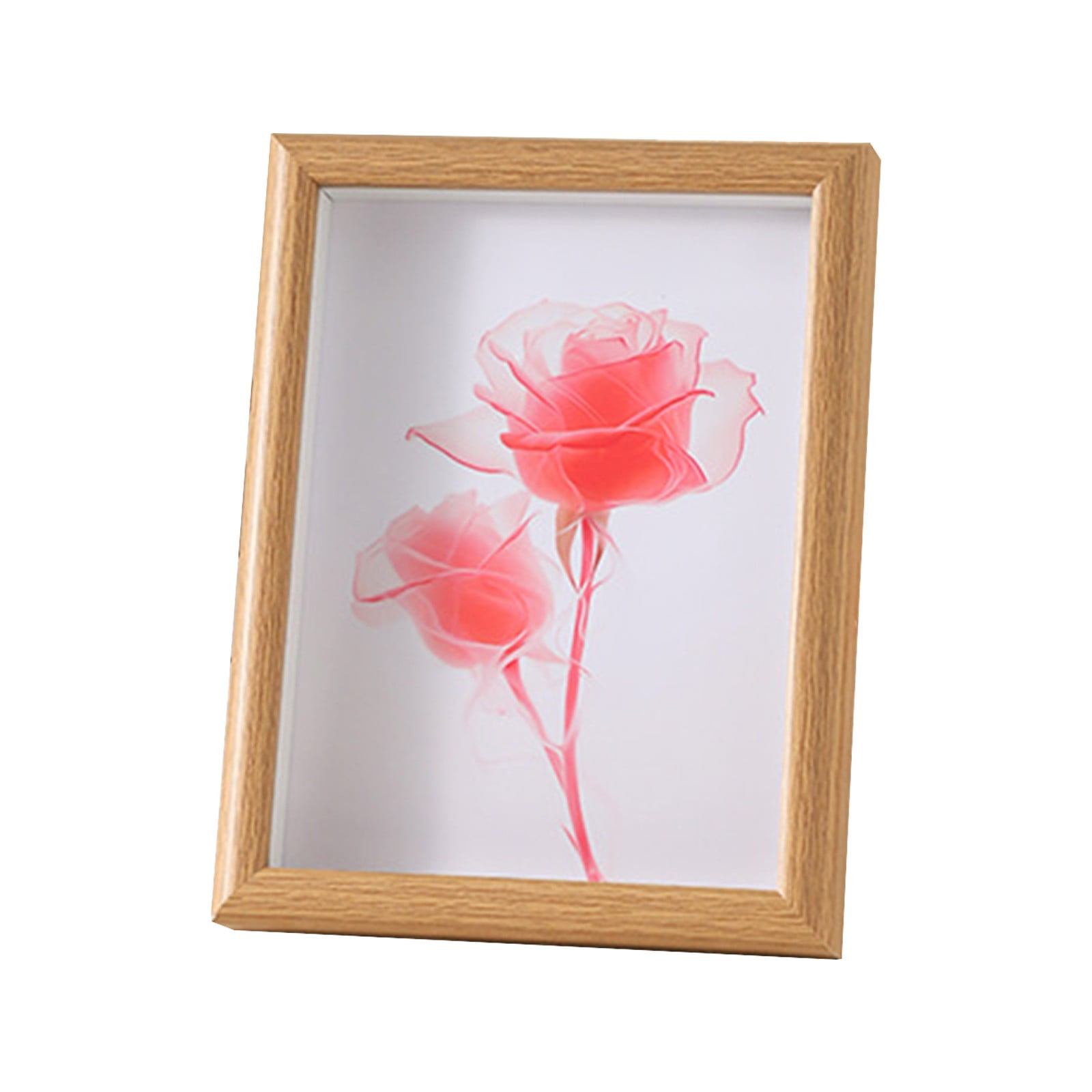 Vikakiooze Picture Frames Woodgrain Style Desktop Display Stand For ...