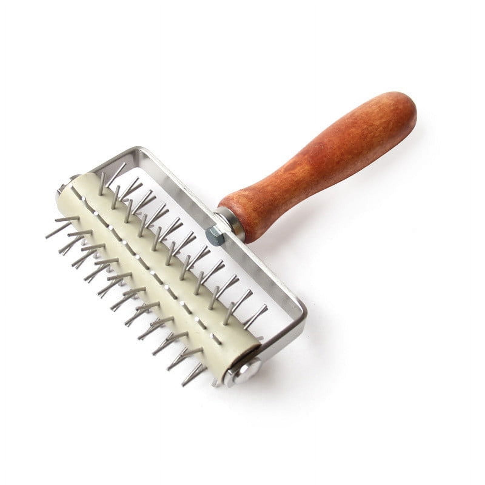 Vikakiooze Pizza Dough Docker, Pastry Roller with Spikes, Pizza Docking ...