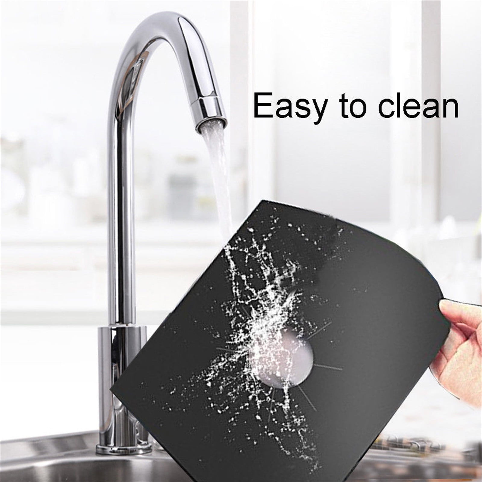 Vikakiooze Reusable Gas Range Stovetop Burner Protector Liner Cover For ...