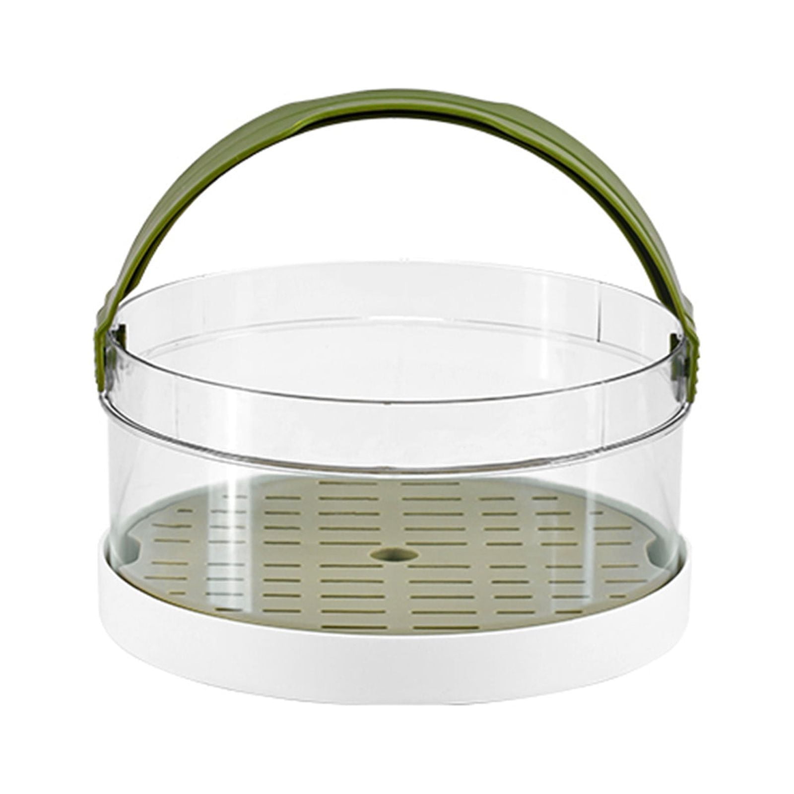 Vikakiooze Rotatable Picnic Basket With Multifunctional Lid Tray With ...