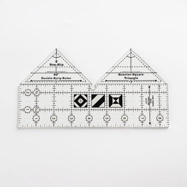 June Tailor Fringe Cut Slotted Ruler -6"X12" - Walmart.com