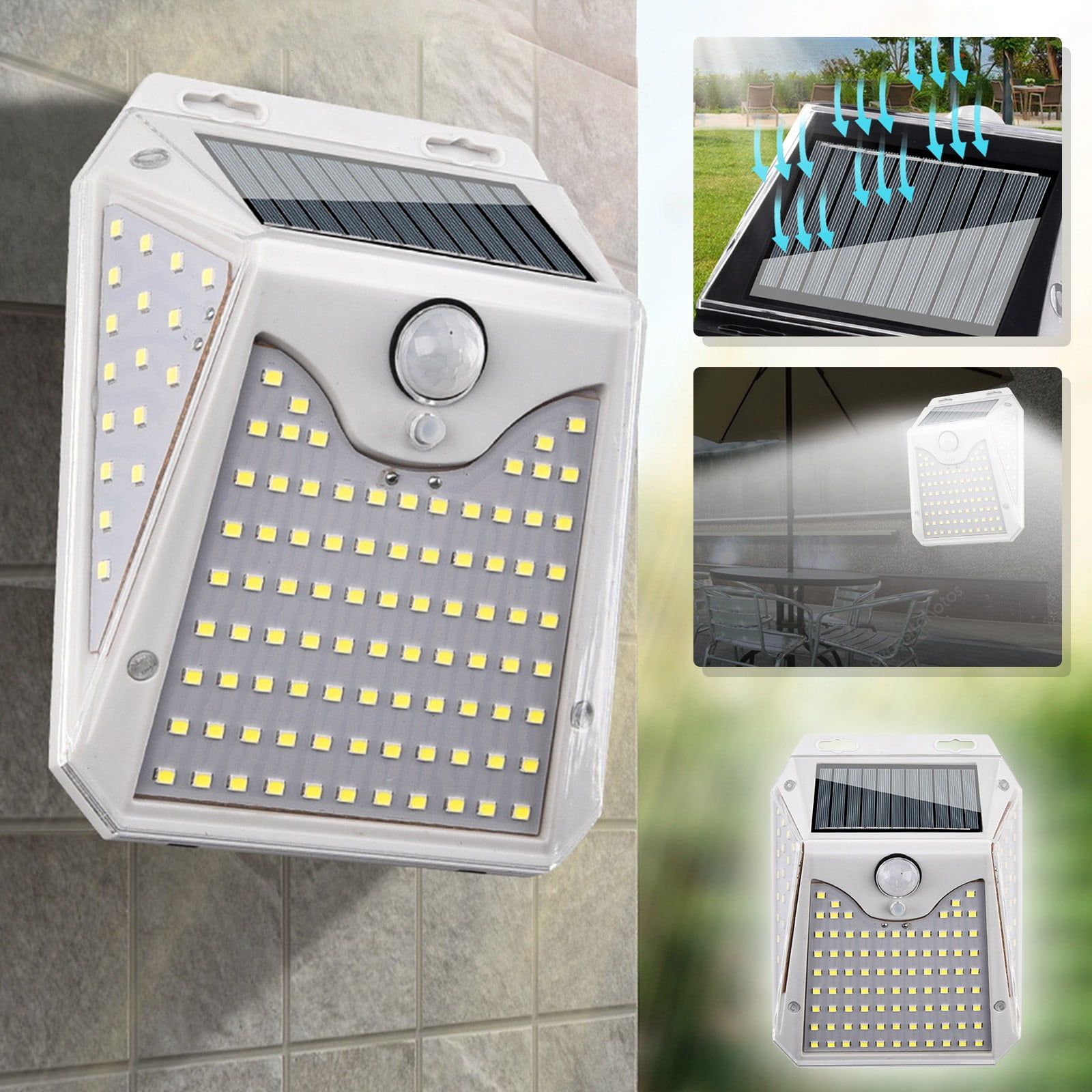 Vikakiooze Sales, Solar Light,Motion Sensor Security Lights,Human Body ...