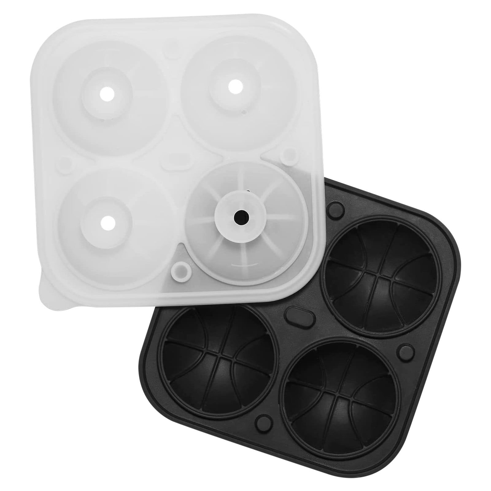 Vikakiooze Silicone Large Ice Cube Trays Molds Silicone Ice Cube Tray ...