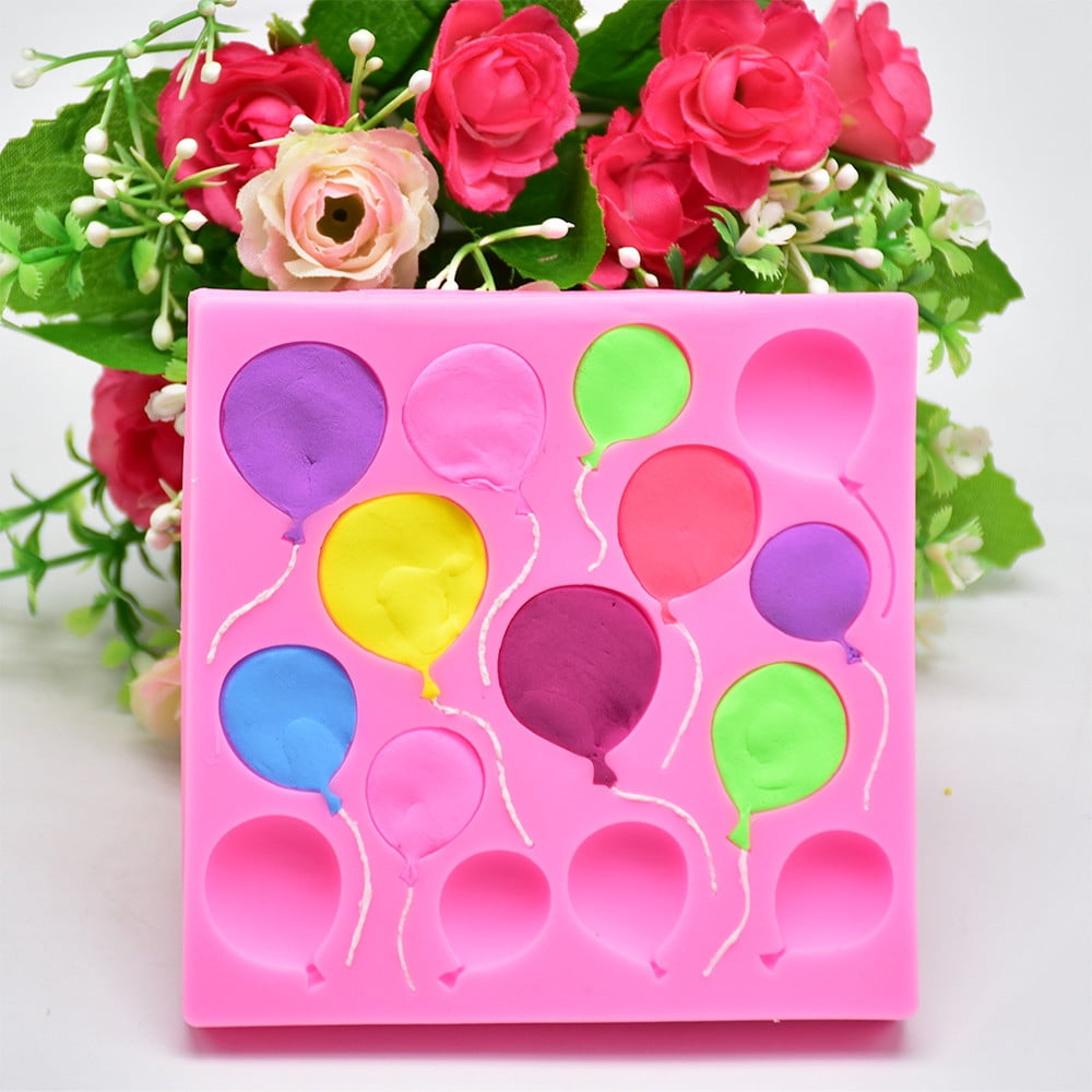Vikakiooze Sizzling savings Silicone Balloons Fondant Cake Sugarcraft ...