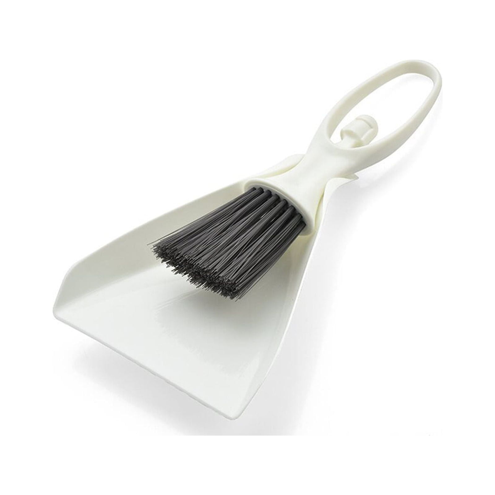 TERGAYEE Small Broom and Dustpan Set,Mini Handheld Dust pan with ...