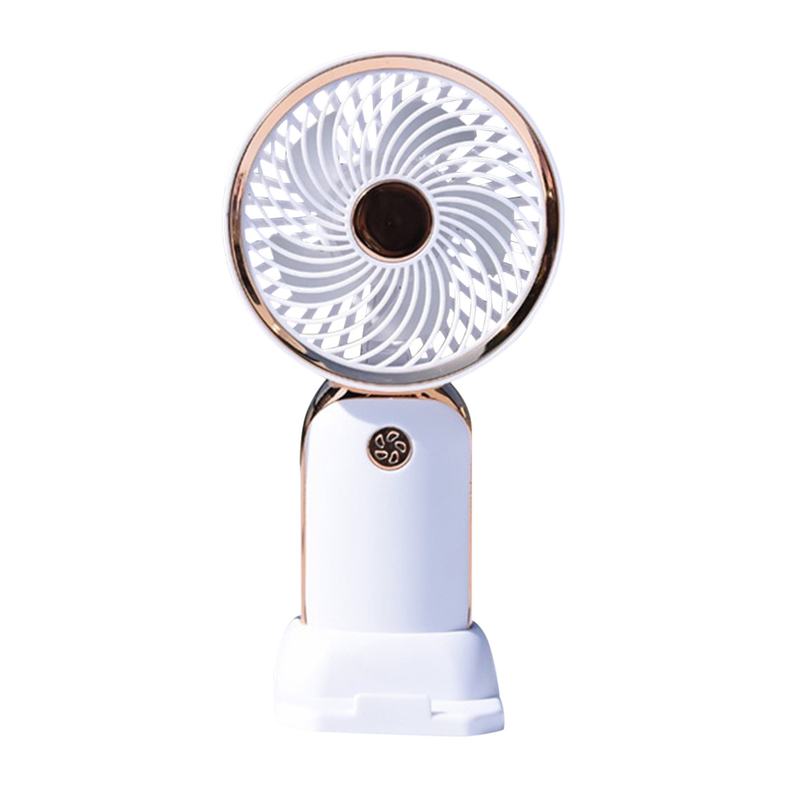 Vikakiooze Mini USB Fan, Electroplated Three-gear, Large Volume Silent ...
