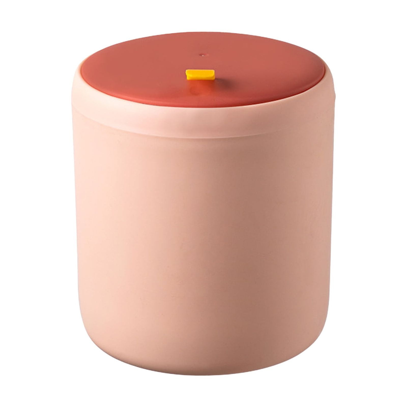 Vikakiooze Small Press Type Rubbish Bin Office Mini Household With Lid ...