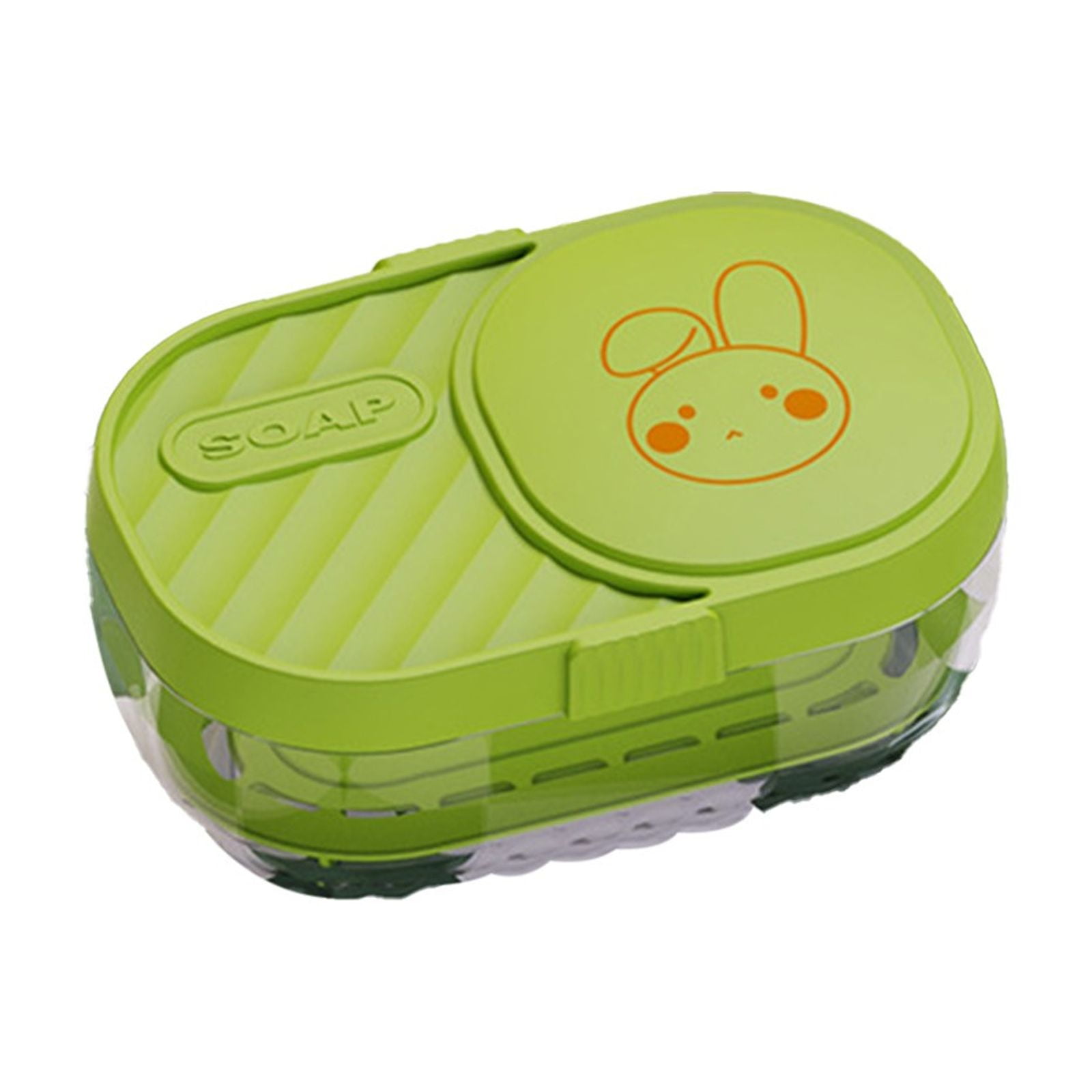 Vikakiooze Soap Box With LidDrainer Soap BoxLaundry Soap DishColour ...